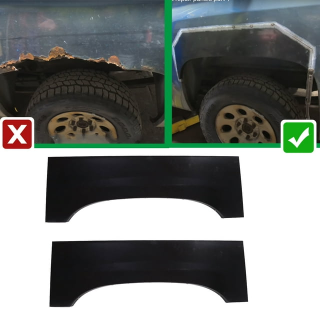 NIXFACE Truck Parts: Pair Wheel Arch Repair Panel Upper Rear for 1999 ...