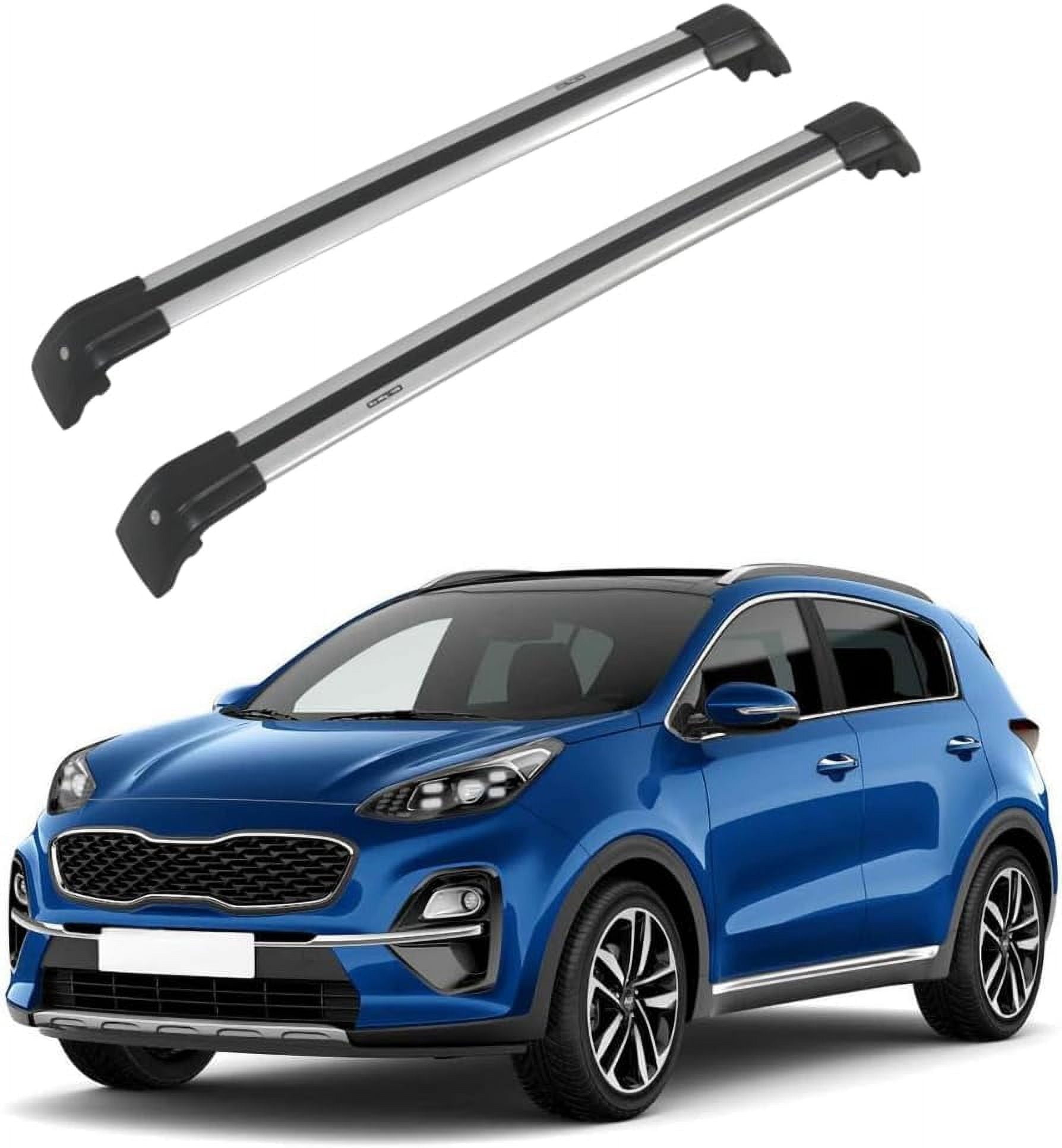 NIXFACE Roof Rack Cross Bars Fit for KIA Sportage 2016-2022 Aluminum Cargo Carrier Bag Luggage ...