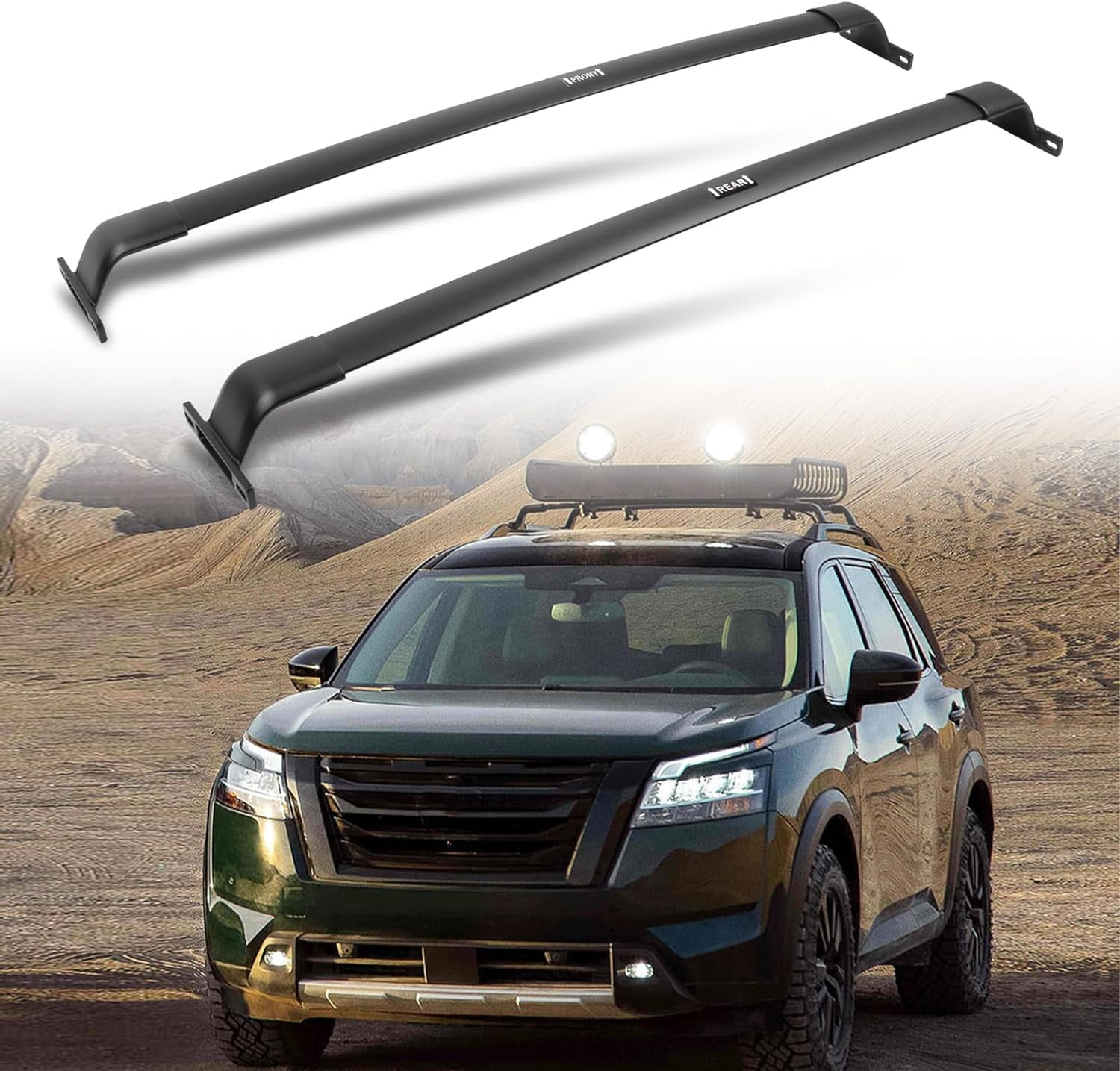NIXFACE Roof Rack Cross Bars Fit for Nissan Pathfinder 2022 2023 2024 ...