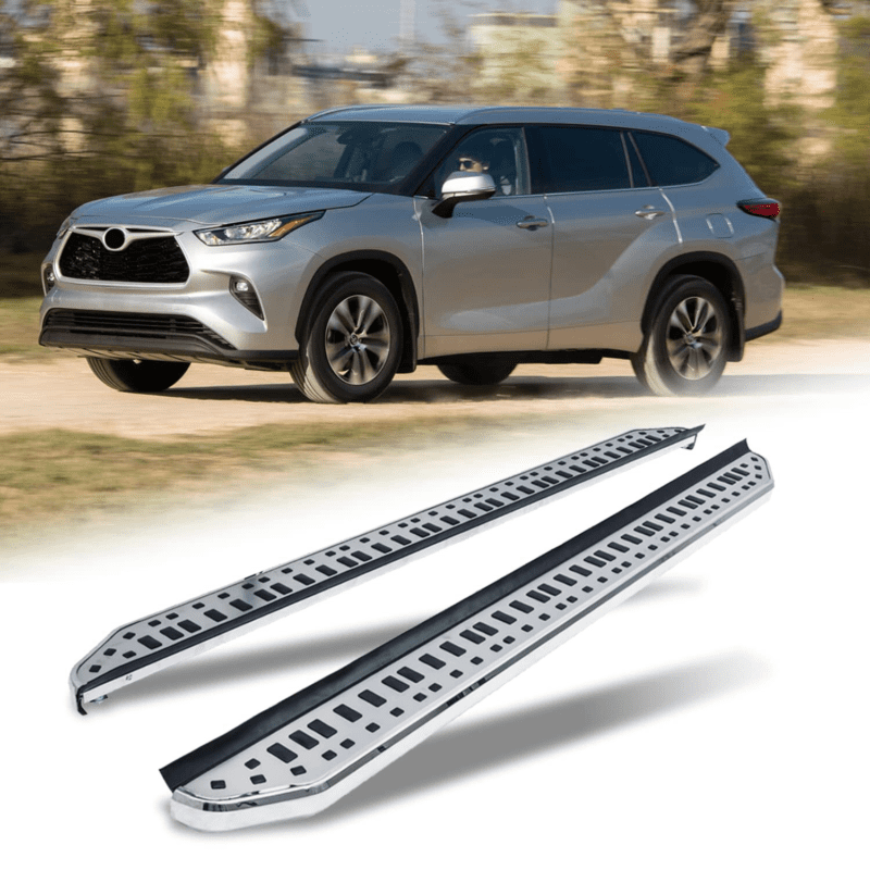 NIXFACE Side Step Bar Fit For Toyota Highlander 2020-2024 Running Board ...