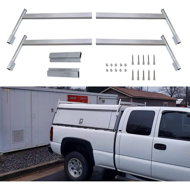 NIXFACE Universal Heavy Duty Aluminum Truck Cap & Topper Ladder Rack ...