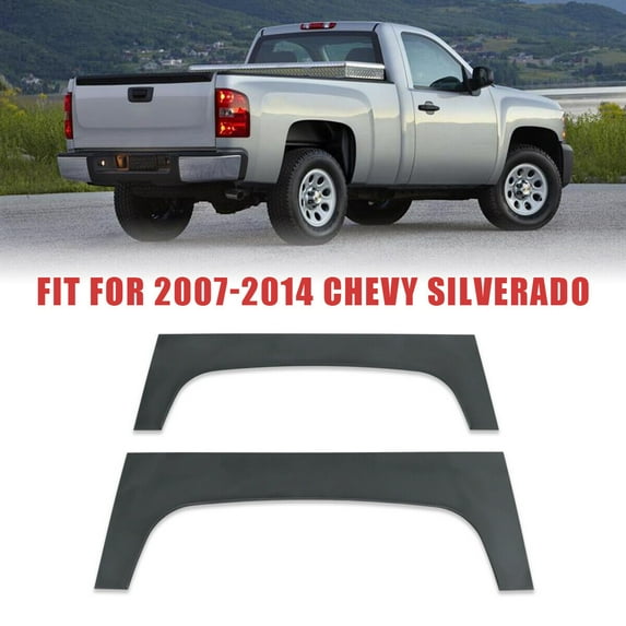 NIXFACE Upgraded Pair Upper Rear Wheel Arch Skin Fits 2007-2014 Chevy ...