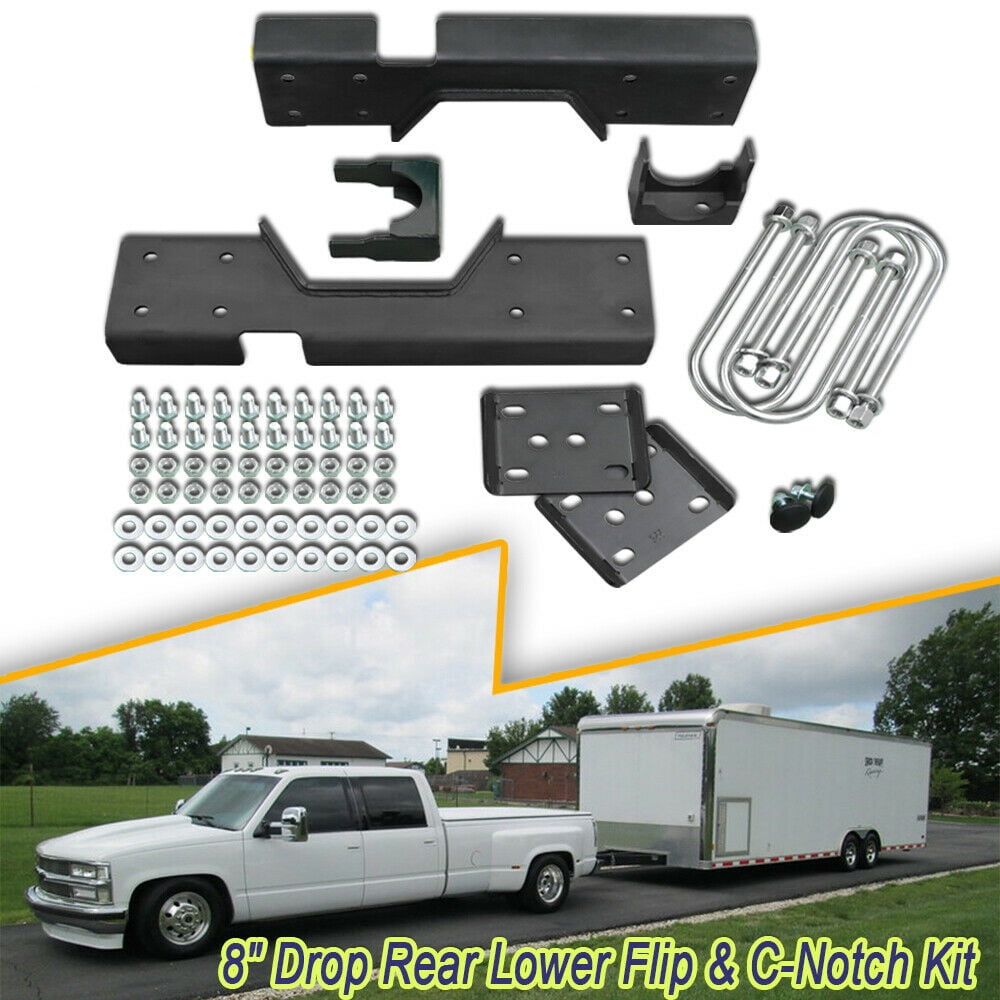 NIXFACE Upgraded Truck Suspension Kit, 8" Drop Flip Notch for 1988-1998 ...