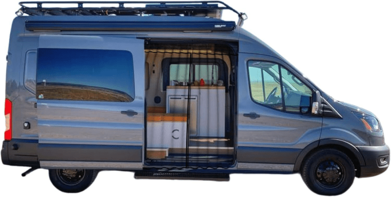NIXFACE Van Bug Screen for Ford Transit, Mercedes Sprinter, Promaster ...