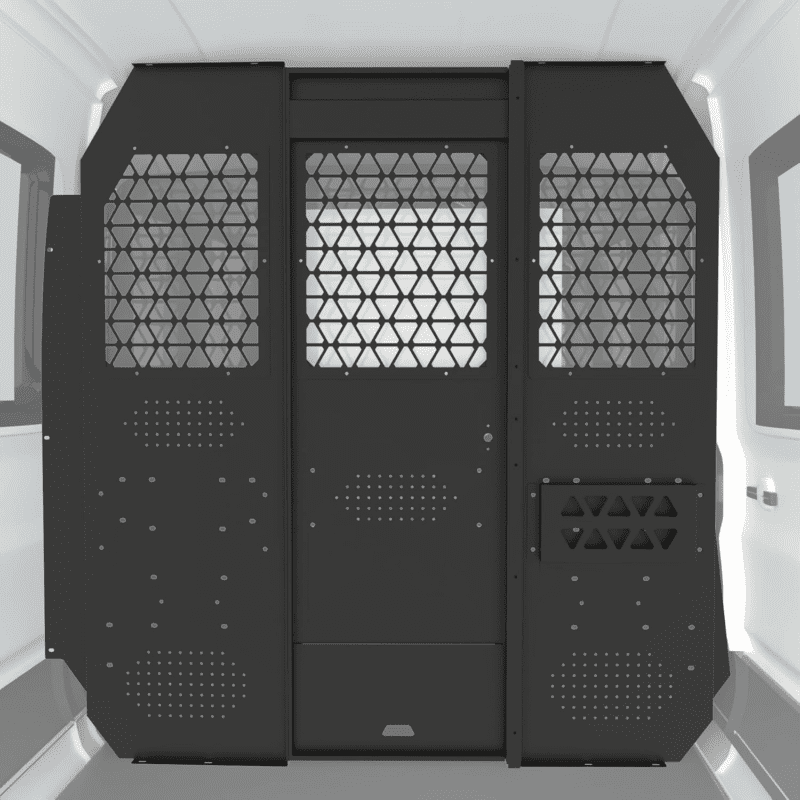 NIXFACE Van Partition Bulkhead for Ford Transit Medium Roof 150 250 350 ...