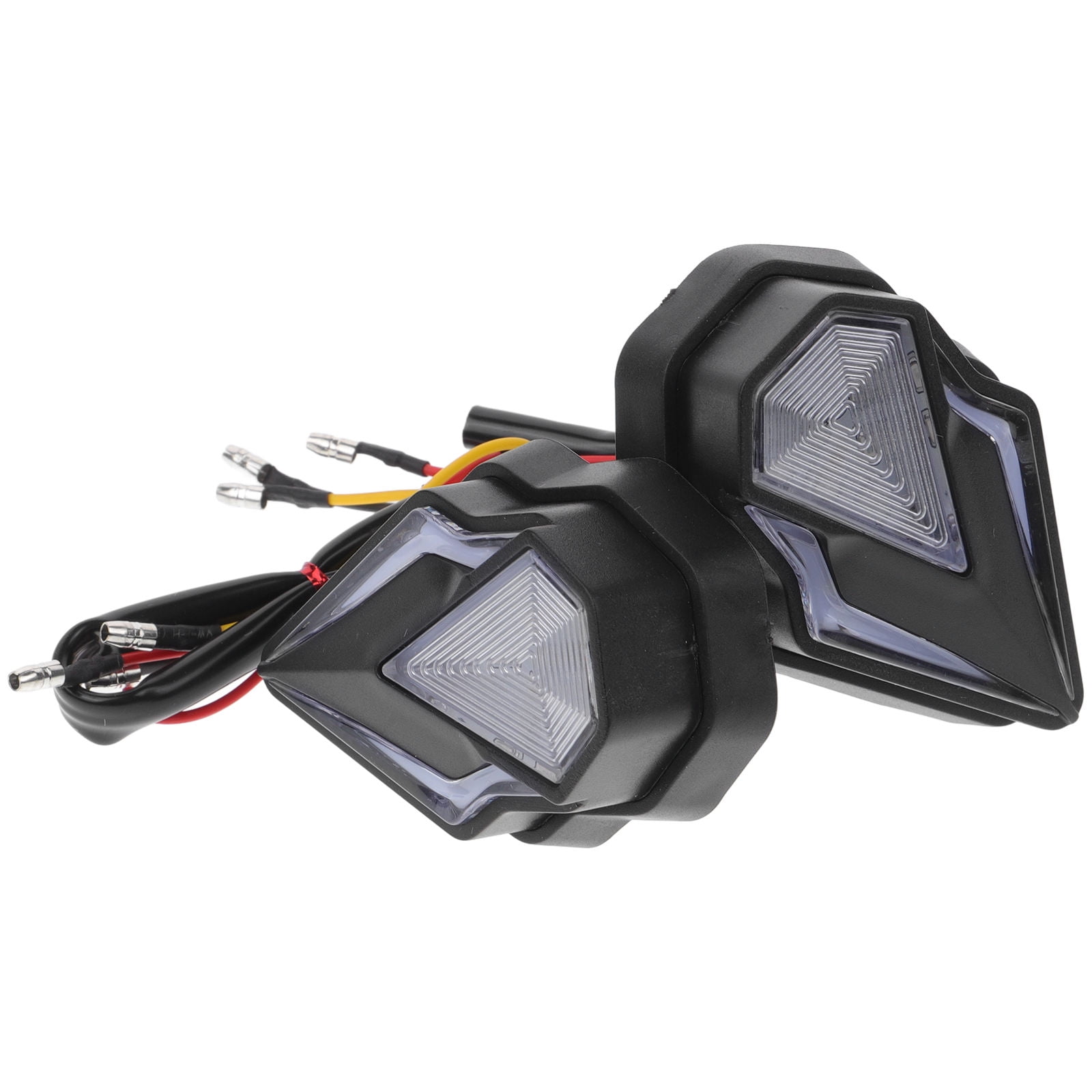 NIYANGLE 1 Pair Bike Indicator Lights Led Technology Diamond Shape For ...