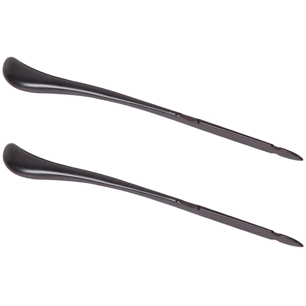 NIYANGLE 1 Pair Dulcimer Mallets Ebony Bird Shape Traditional Design ...