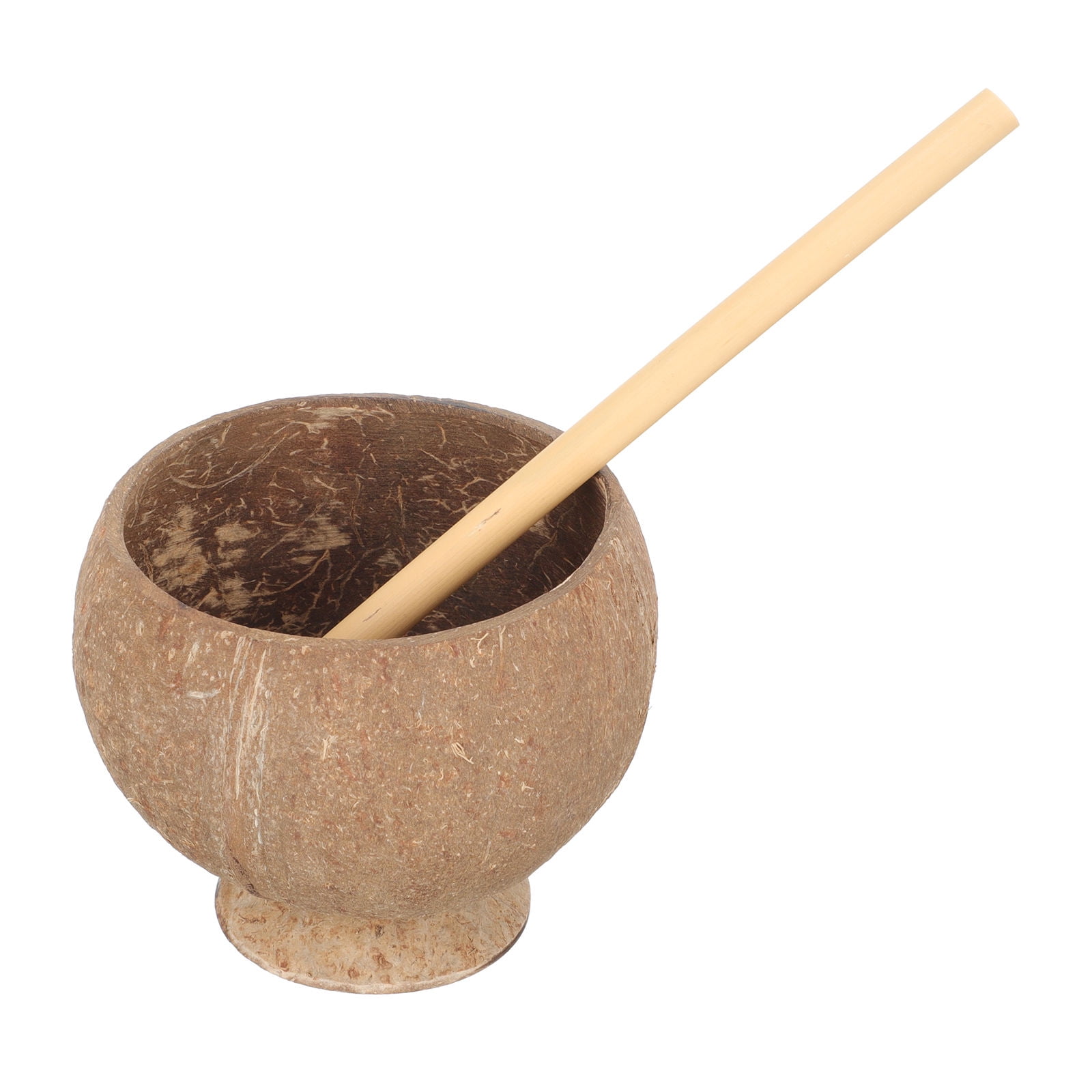 NIYANGLE 1 Set Coconut Shell Dessert Holder Assorted Color For Fruits ...