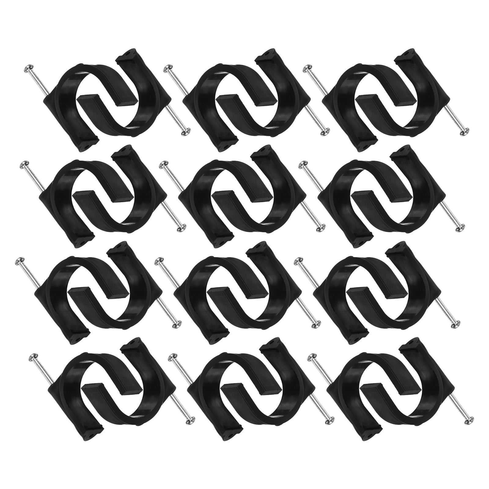NIYANGLE 100Pcs Plastic Pipe Bracket Clamp for Tubing Pipe Support ...