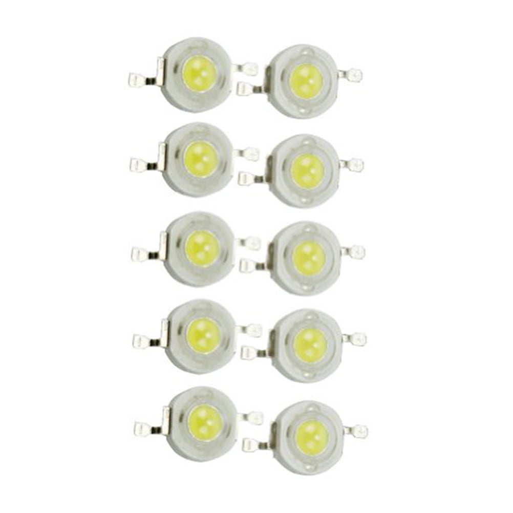 NIYANGLE 10Pcs Led 3W Cool White Copper Low-energy For General Users - Walmart.com