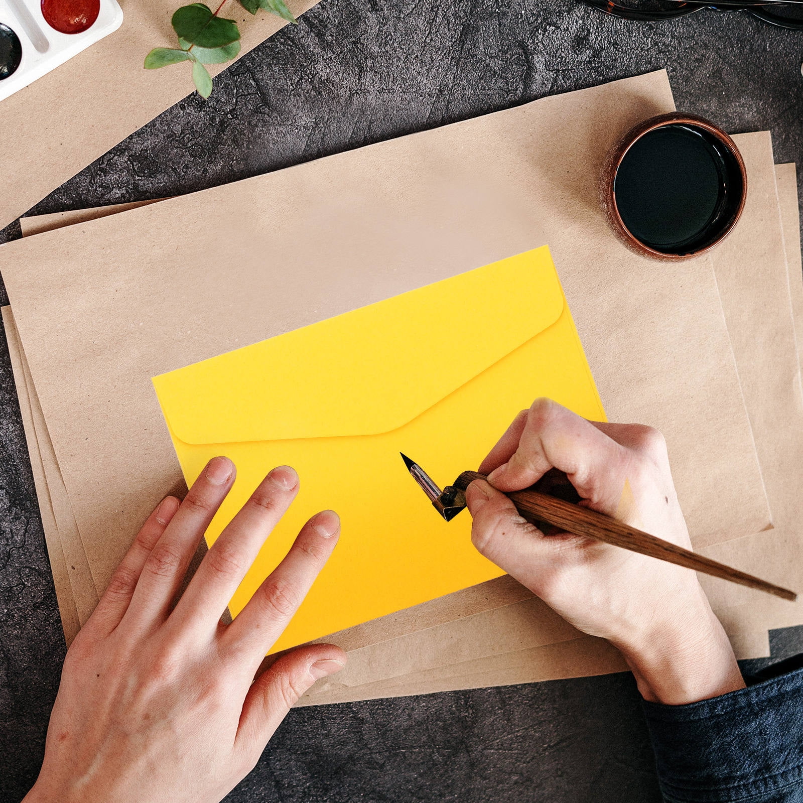 NIYANGLE Small Envelopes Bulk Paper 140Pcs 4.5x3.3x0.02in - Walmart.com