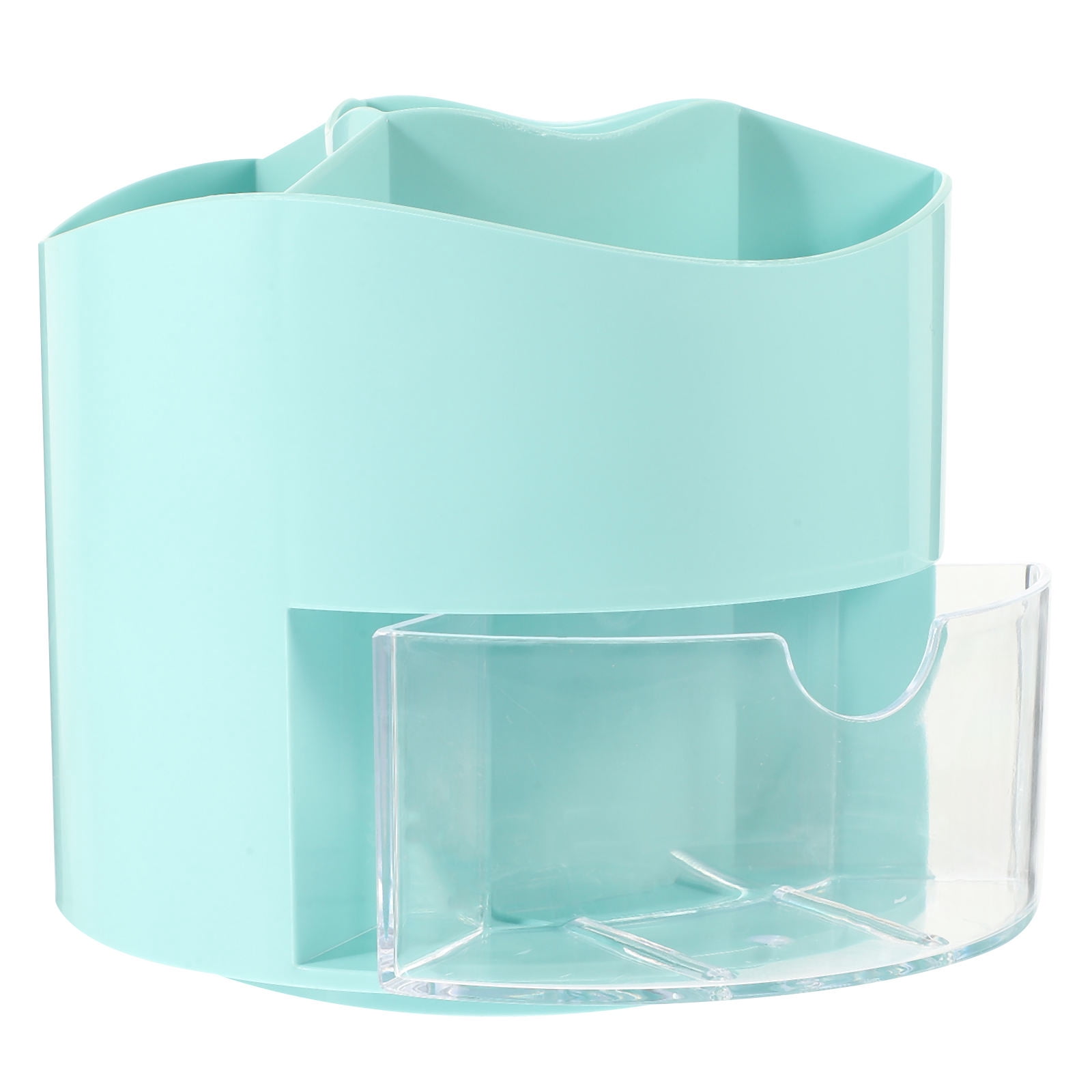NIYANGLE 1Pack Compartment Desktop Stationary Organizer in Sky-Blue ...