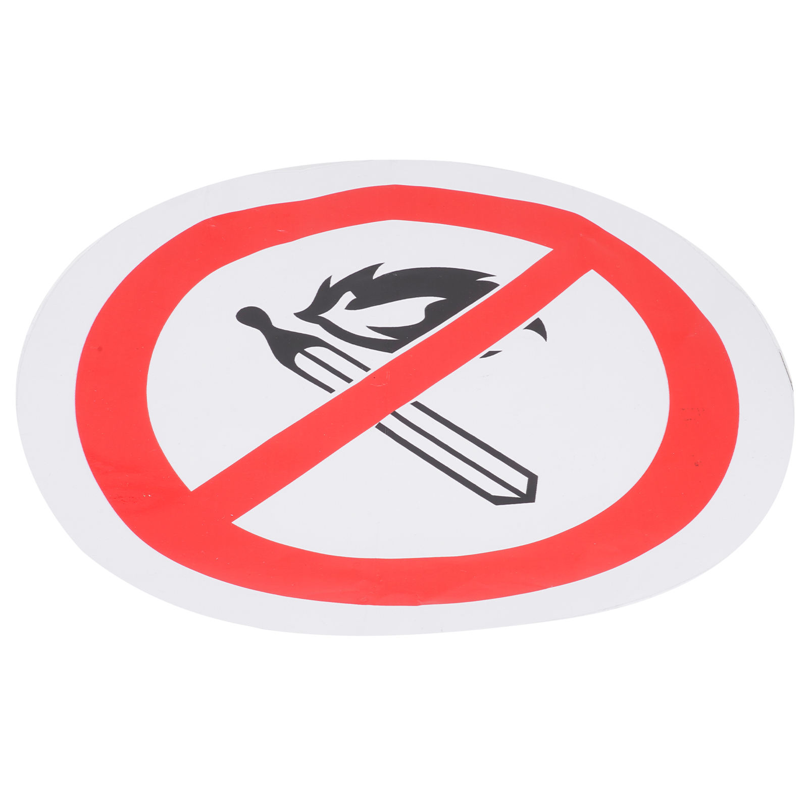 NIYANGLE 1Pack Fire Action Notice Sign Themed Warning Sticker for ...