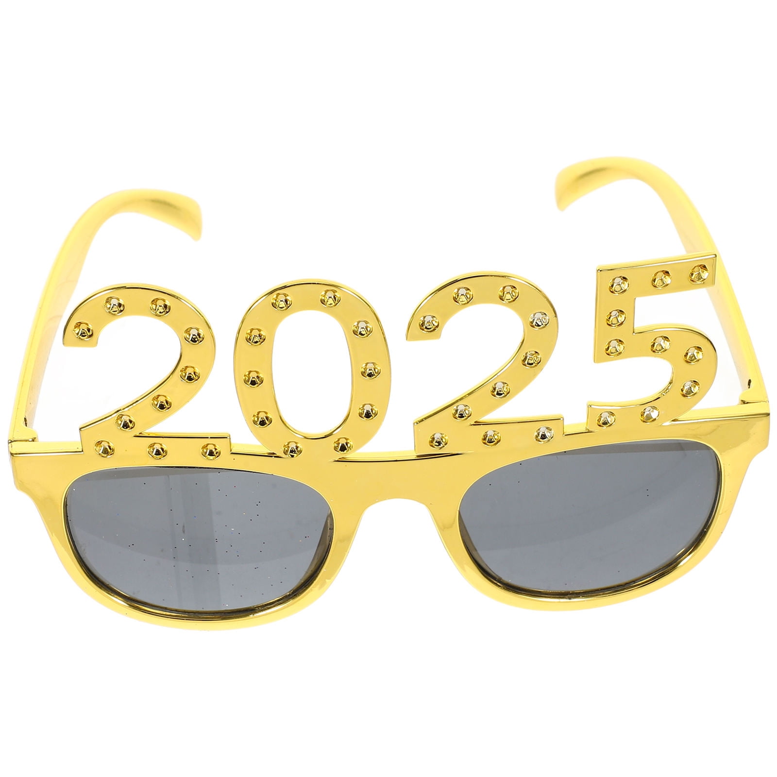 NIYANGLE 1Pack Golden Square Frame Eyeglasses For New Year Party And ...