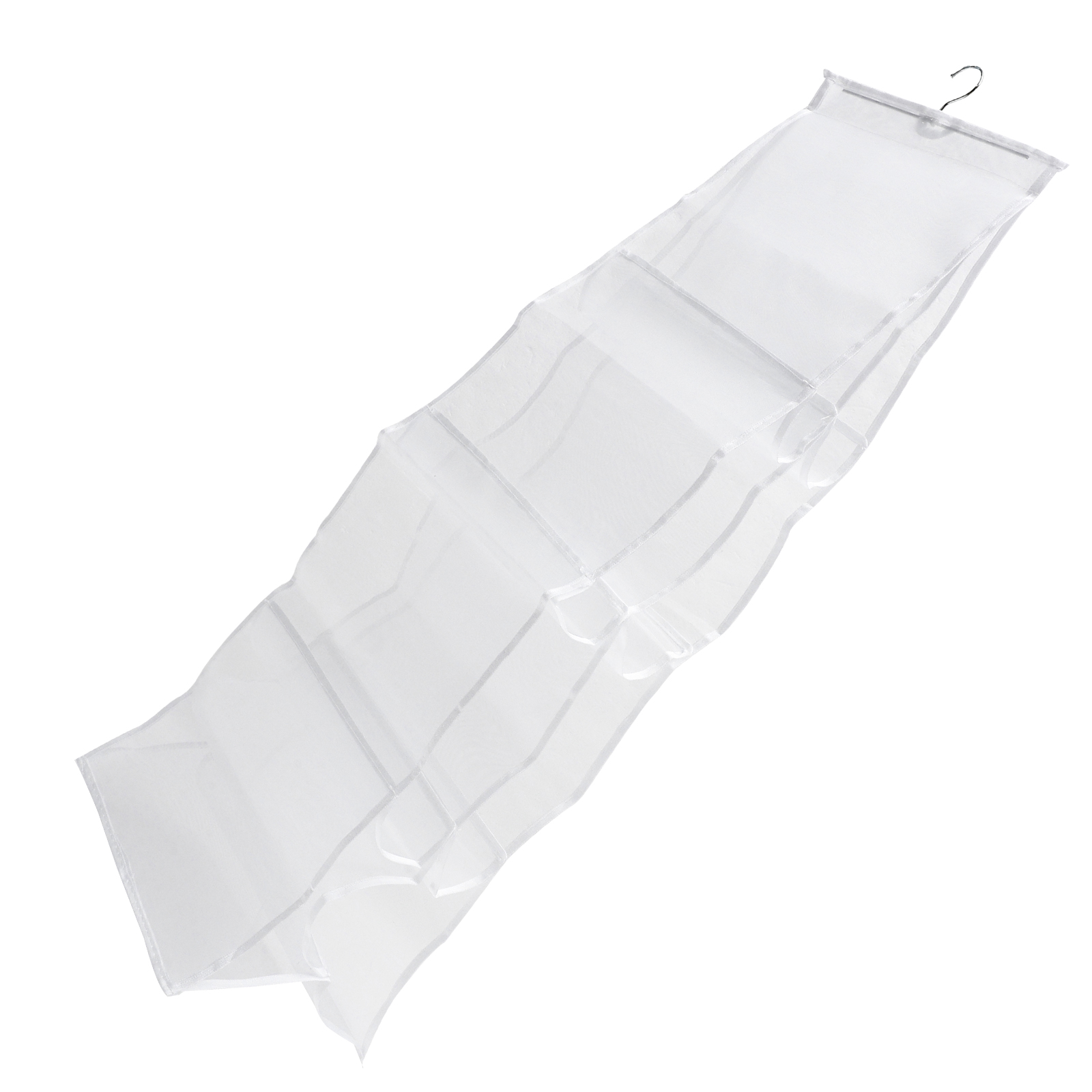 NIYANGLE 1Pack Handbag Organizers White Nylon Mesh For Closet System ...