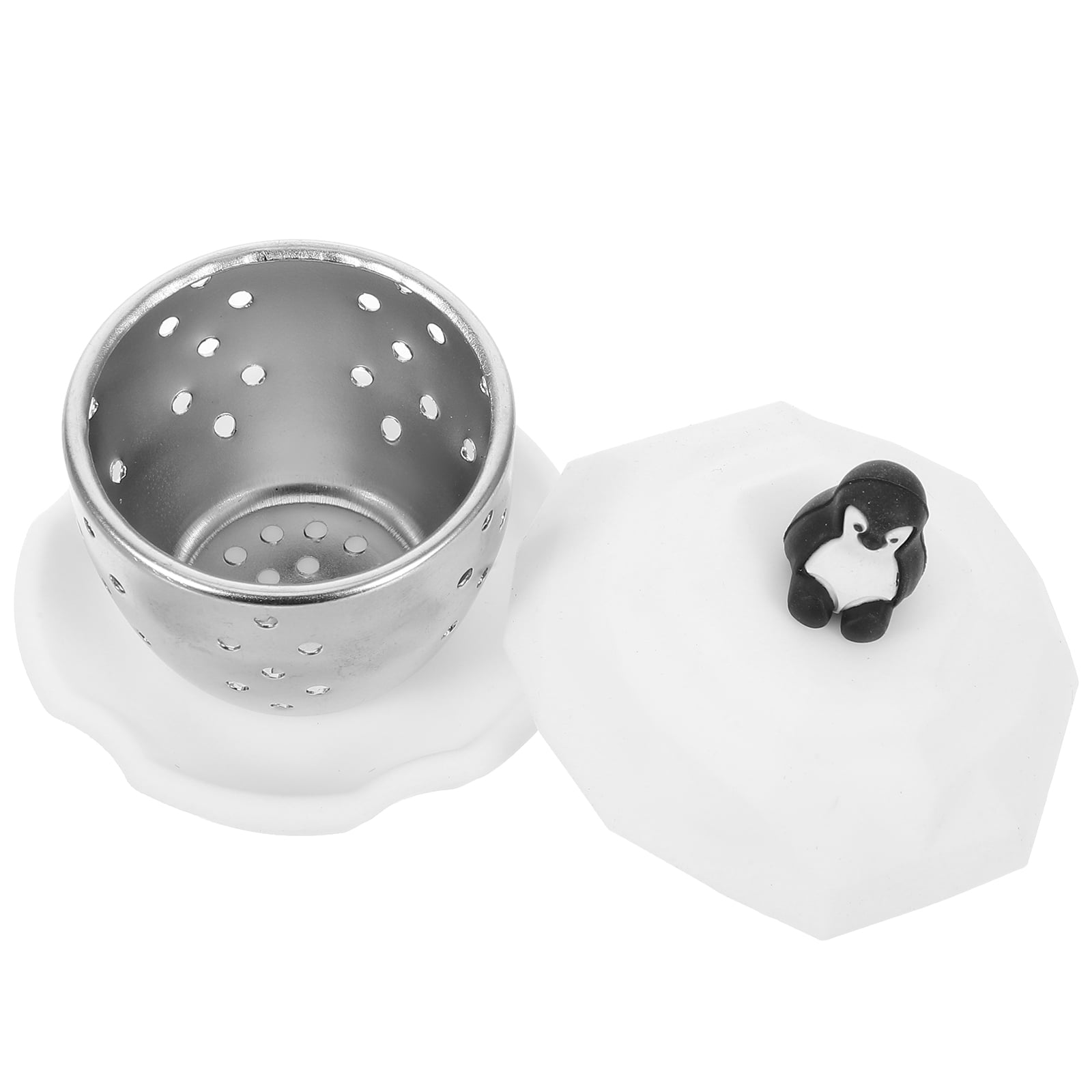 NIYANGLE 1Pcs Tea Strainer Filter with Food-Safe Material Penguin Shape ...