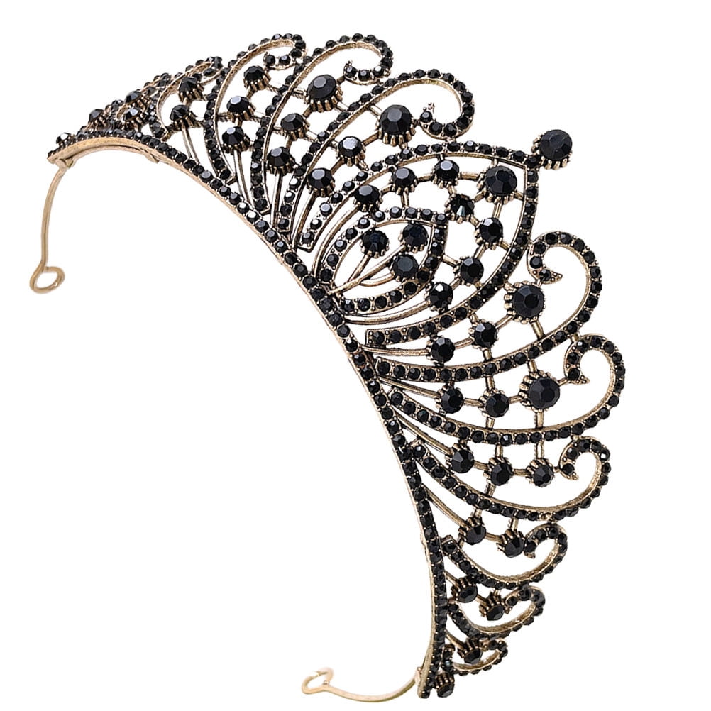 NIYANGLE 1Set Krone Braut Bridal Tiara Rhinestone Crown Bachelorette ...