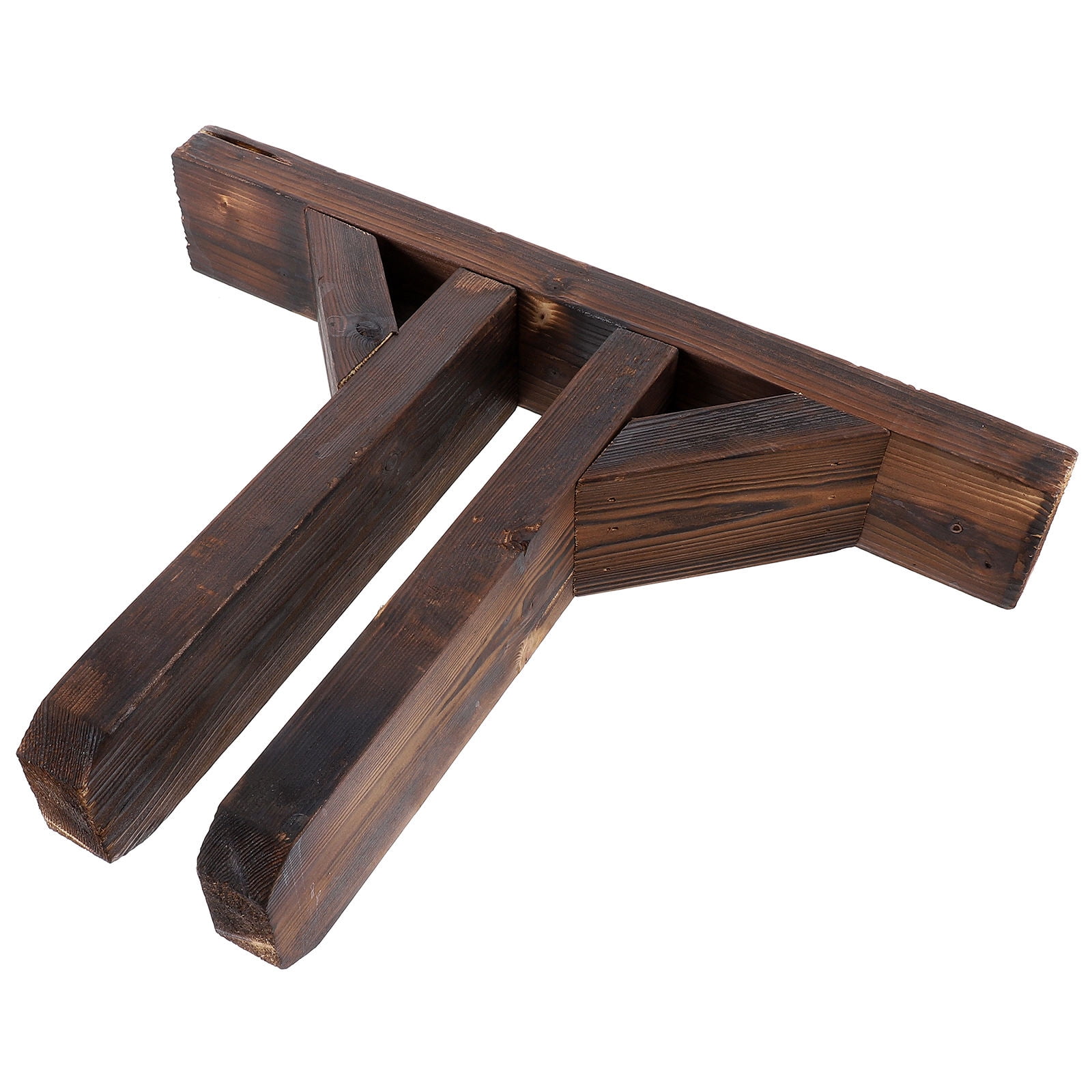 NIYANGLE 1Set Light Brown Fence Base for Small Fence in Balcony ...