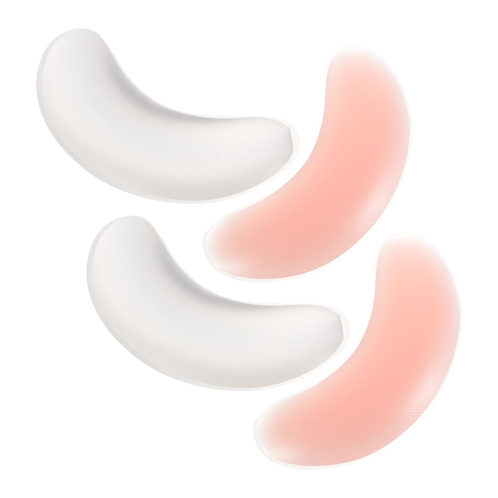 NIYANGLE 2 Pairs Silicone Bra Pads Oval Easy Insertion and Removal for ...