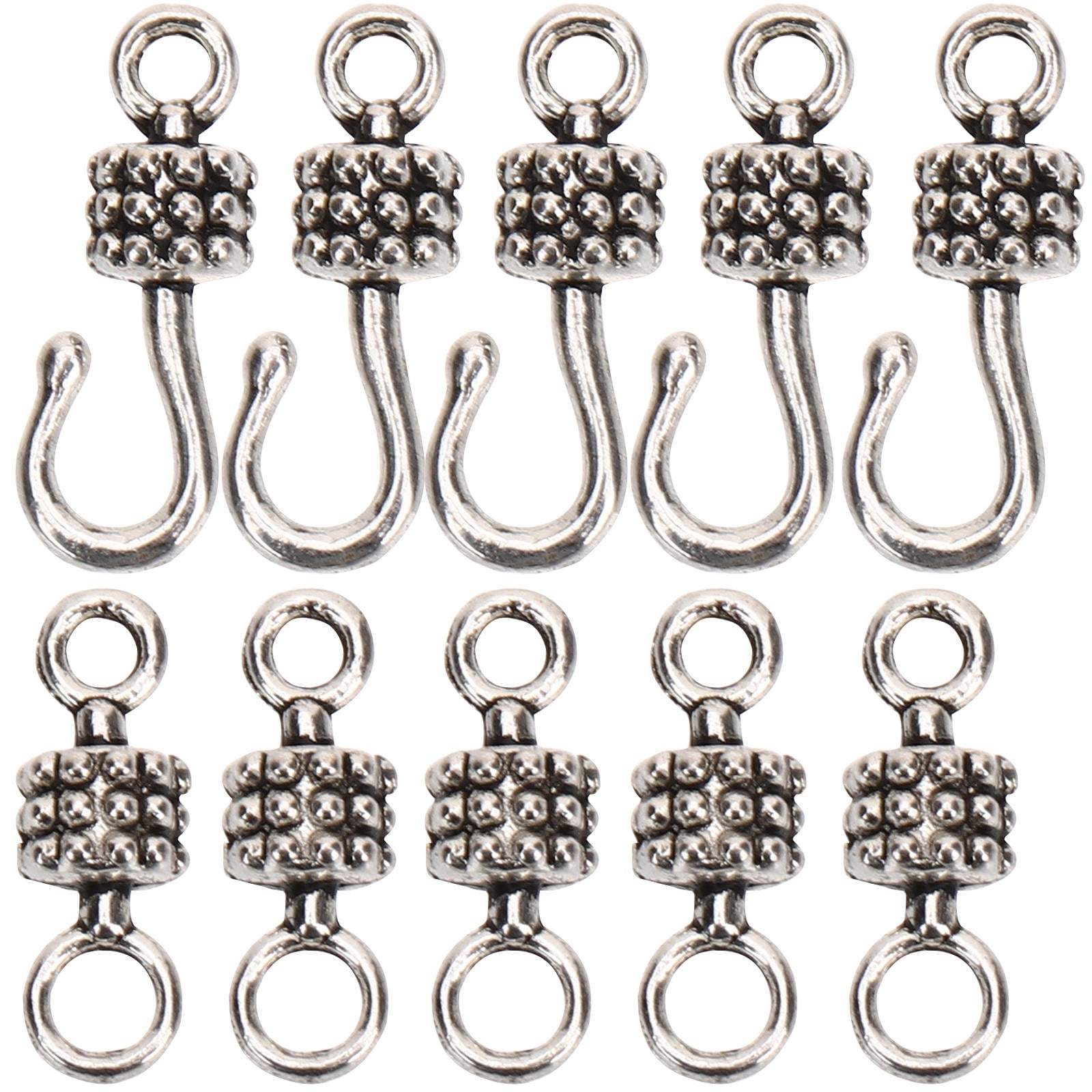 NIYANGLE 20 Pairs Silver Bracelet Clasps and Closures for Jewelry Accessories - Walmart.com