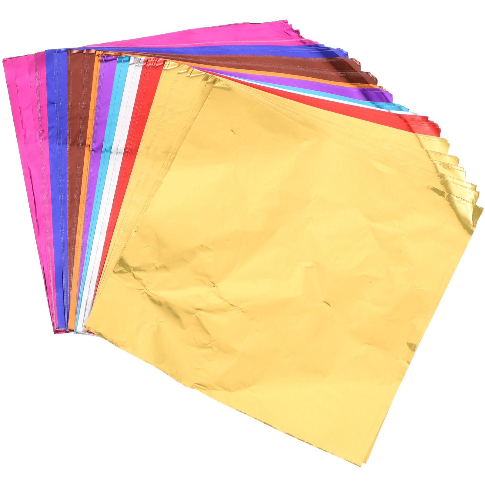 NIYANGLE 200Pcs Candy Wrappers Assorted Color Square For Sweets And ...