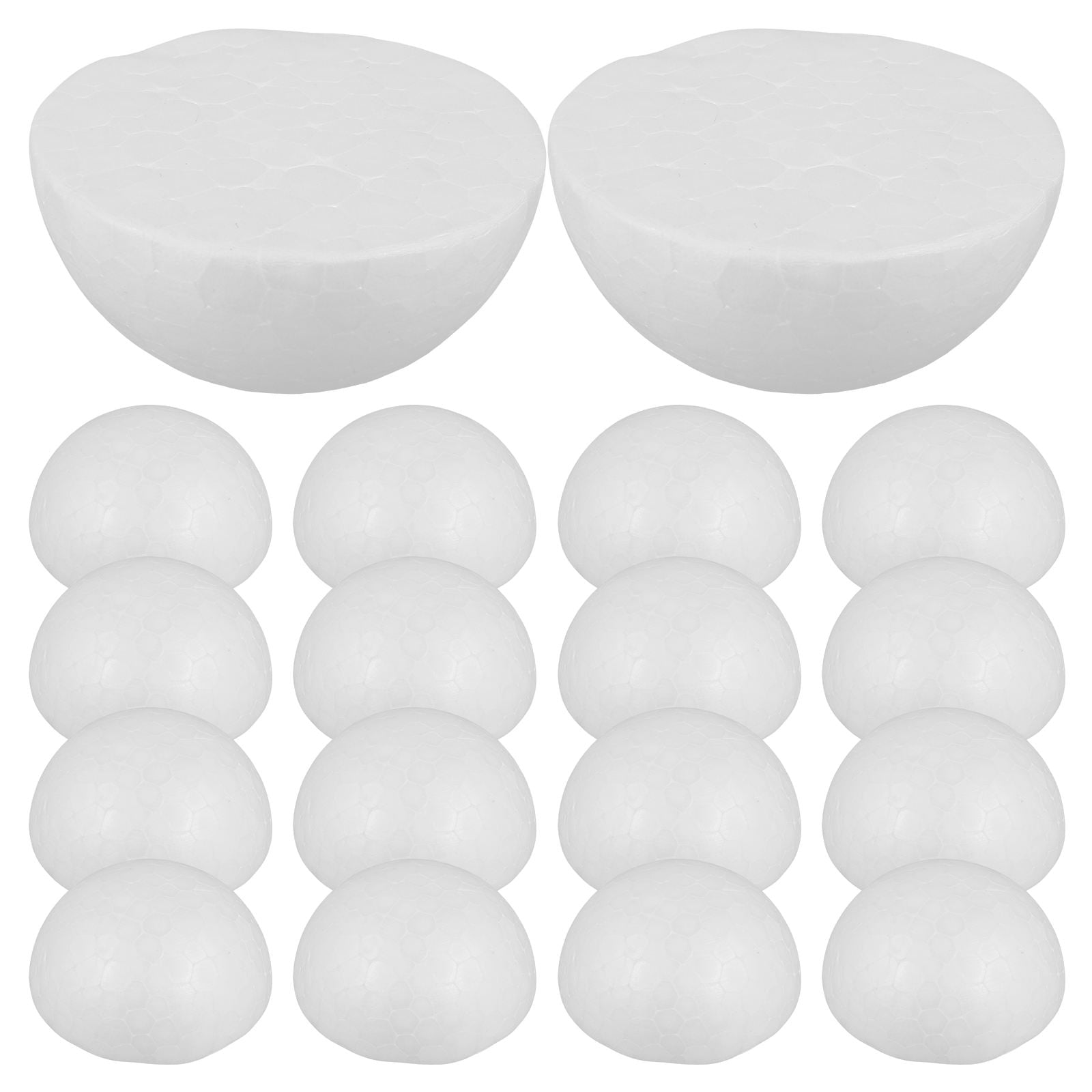 NIYANGLE 22Pcs Foam Hemisphere for Diy Crafts and Unpainted - Walmart.com