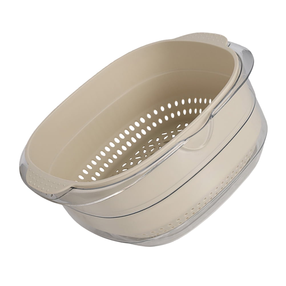 NIYANGLE 22Pcs Fruit Basket For Kitchen Use Beige Color Plastic For ...