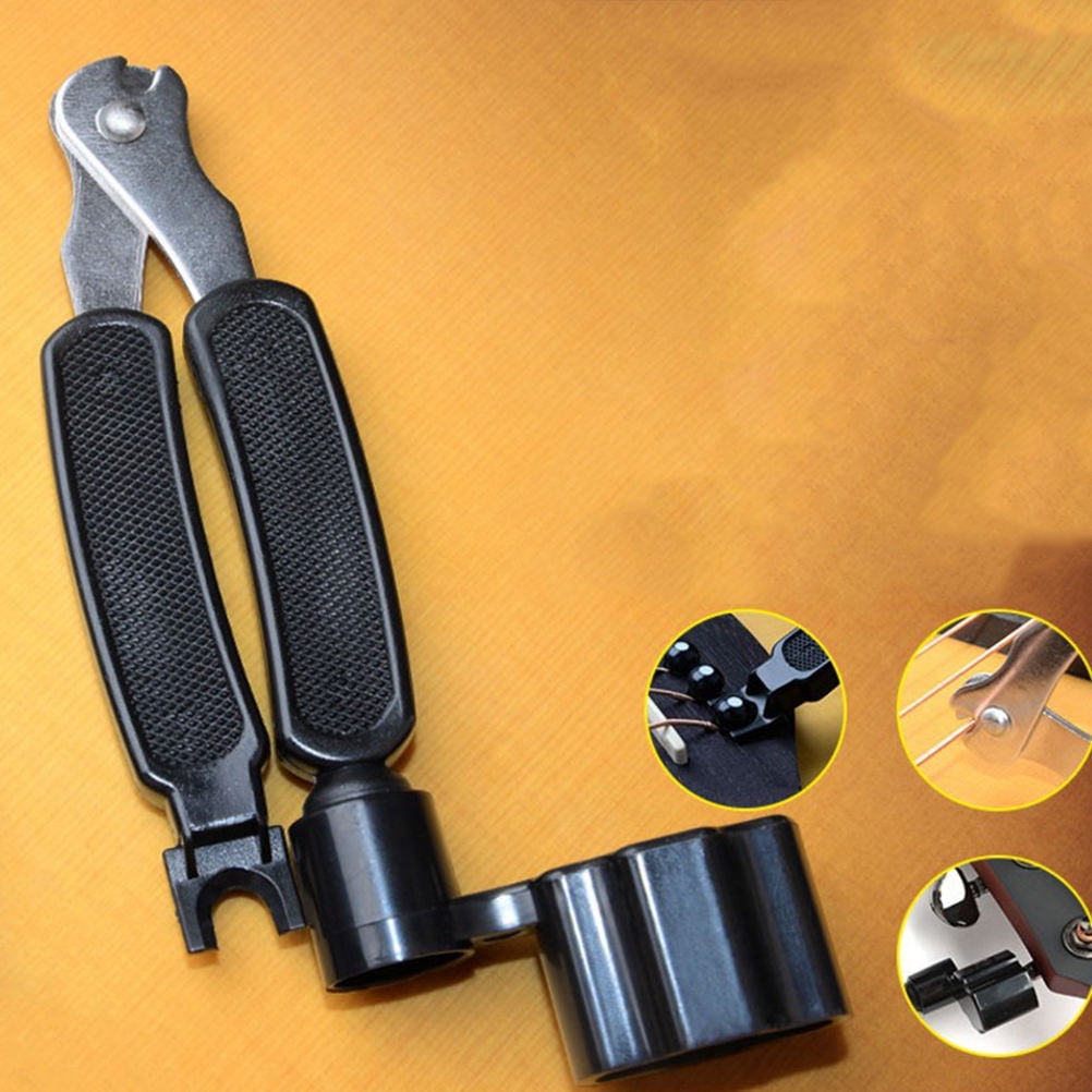 NIYANGLE 2Pcs Ergonomic Design Guitar Multi-Tool String Winder for ...