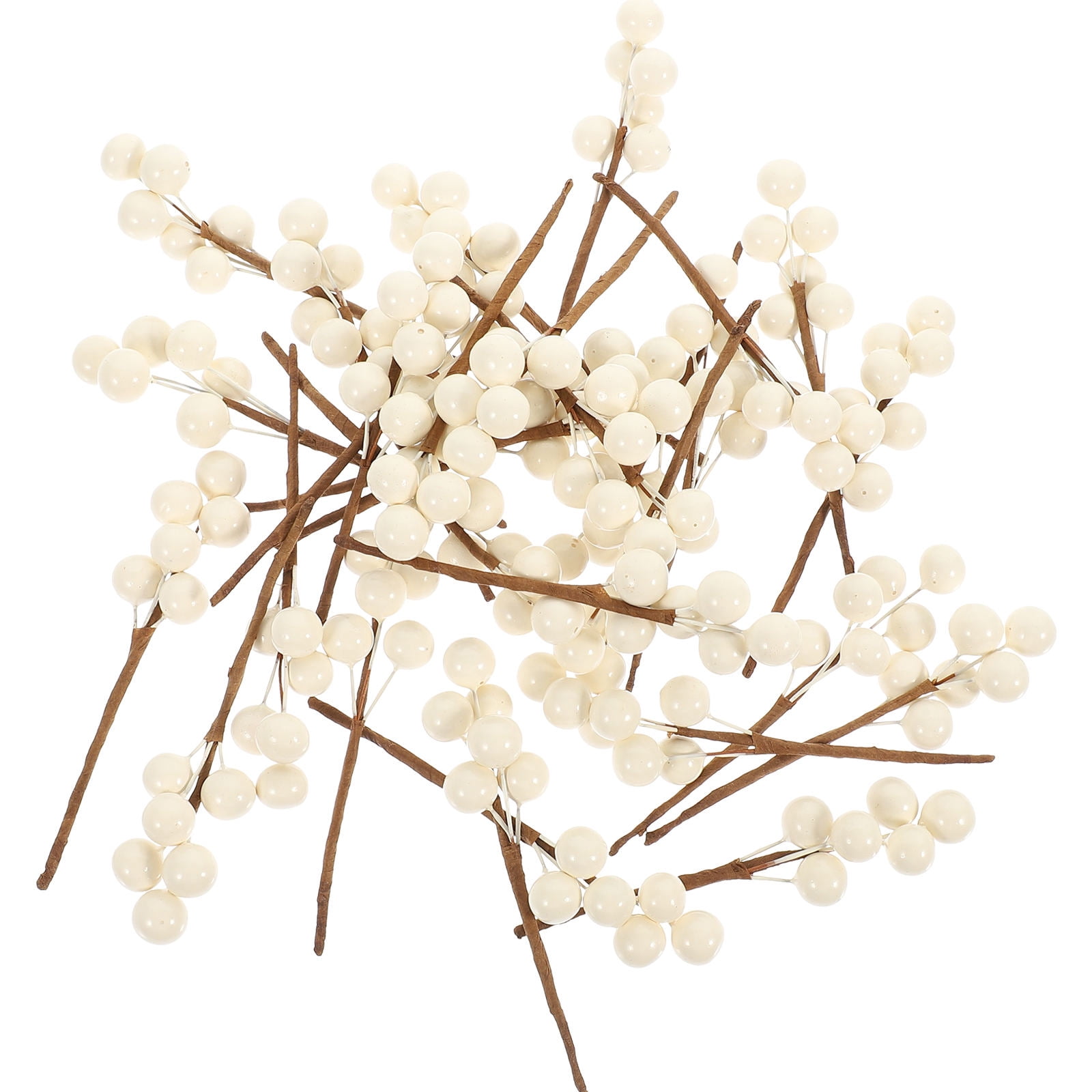 NIYANGLE 30Pcs Berry Picks for Floral Arrangements Fake Berry Picks ...