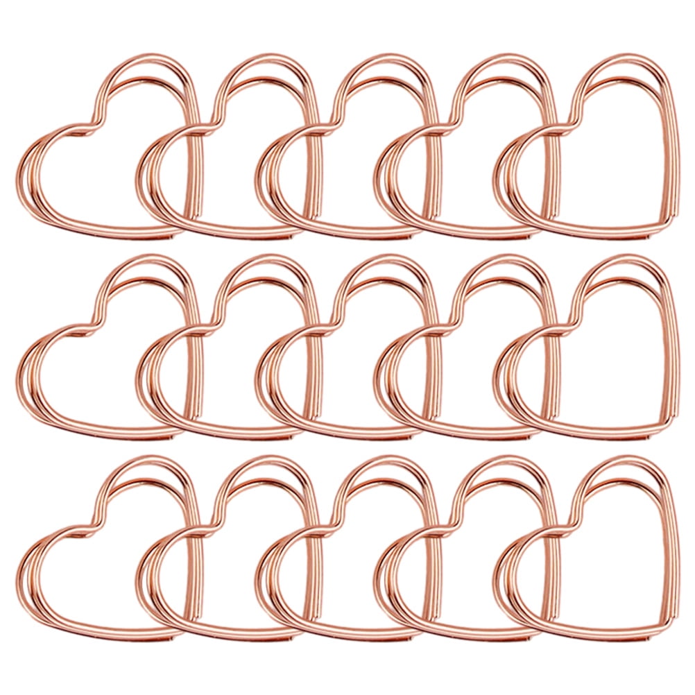 NIYANGLE 32Pcs Rose Gold Metal Table Number Holders for Display ...