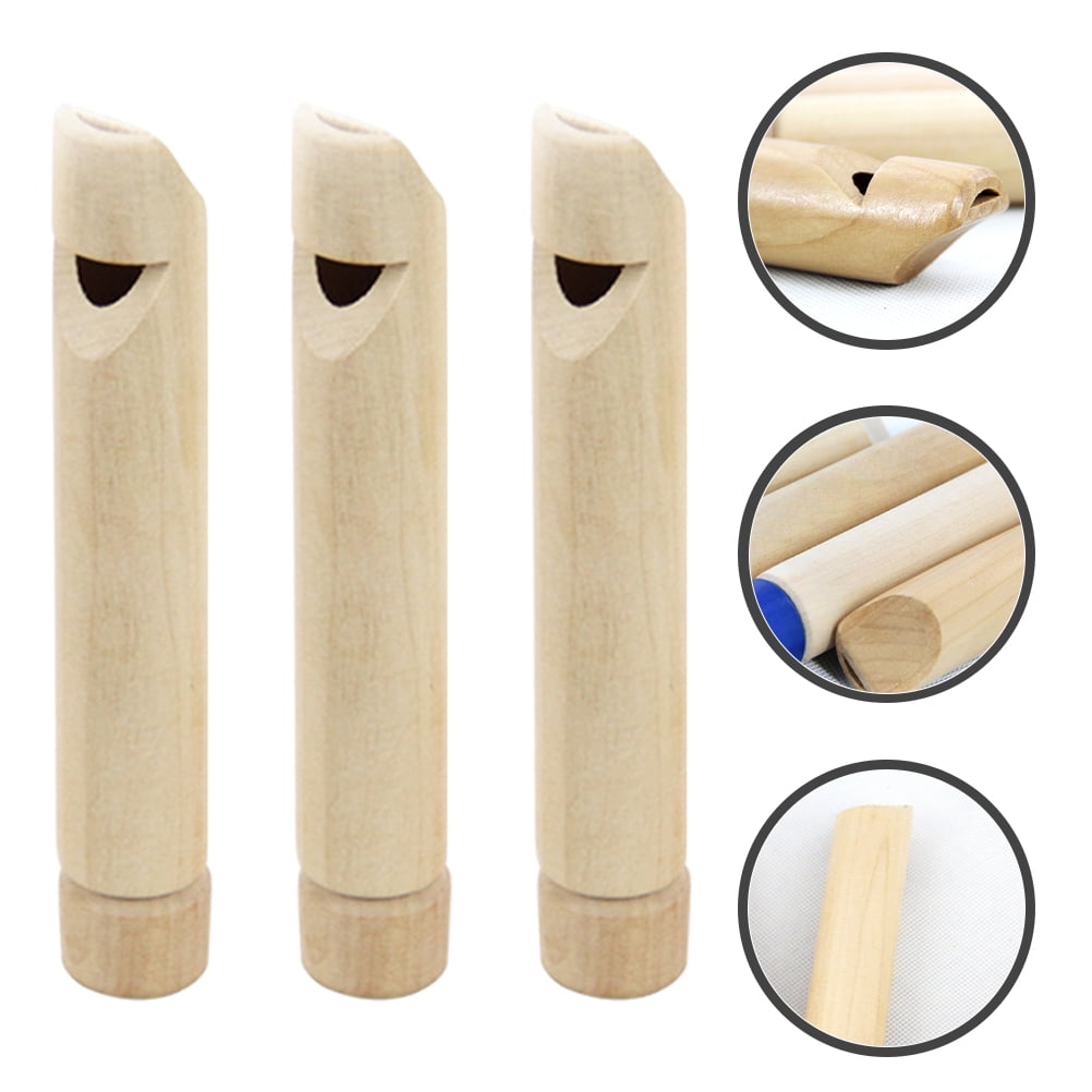 NIYANGLE 3Pcs Kids Instruments Whistles in Round Shape for Music ...