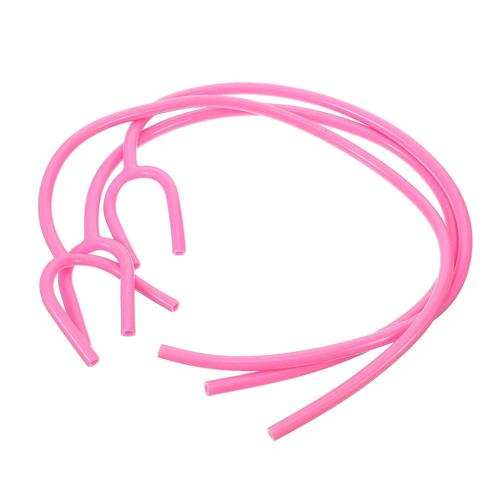 NIYANGLE 3Pcs Pink PVC Non-medical Stethoscope Tubing for Medical ...