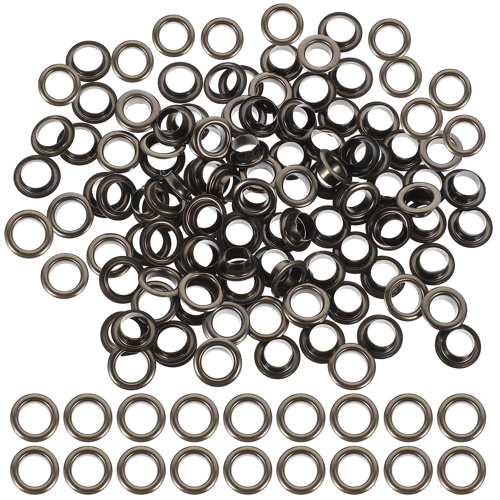 NIYANGLE 50 Sets Metal Eyelets Grommets For Fabric Clothing Secure ...