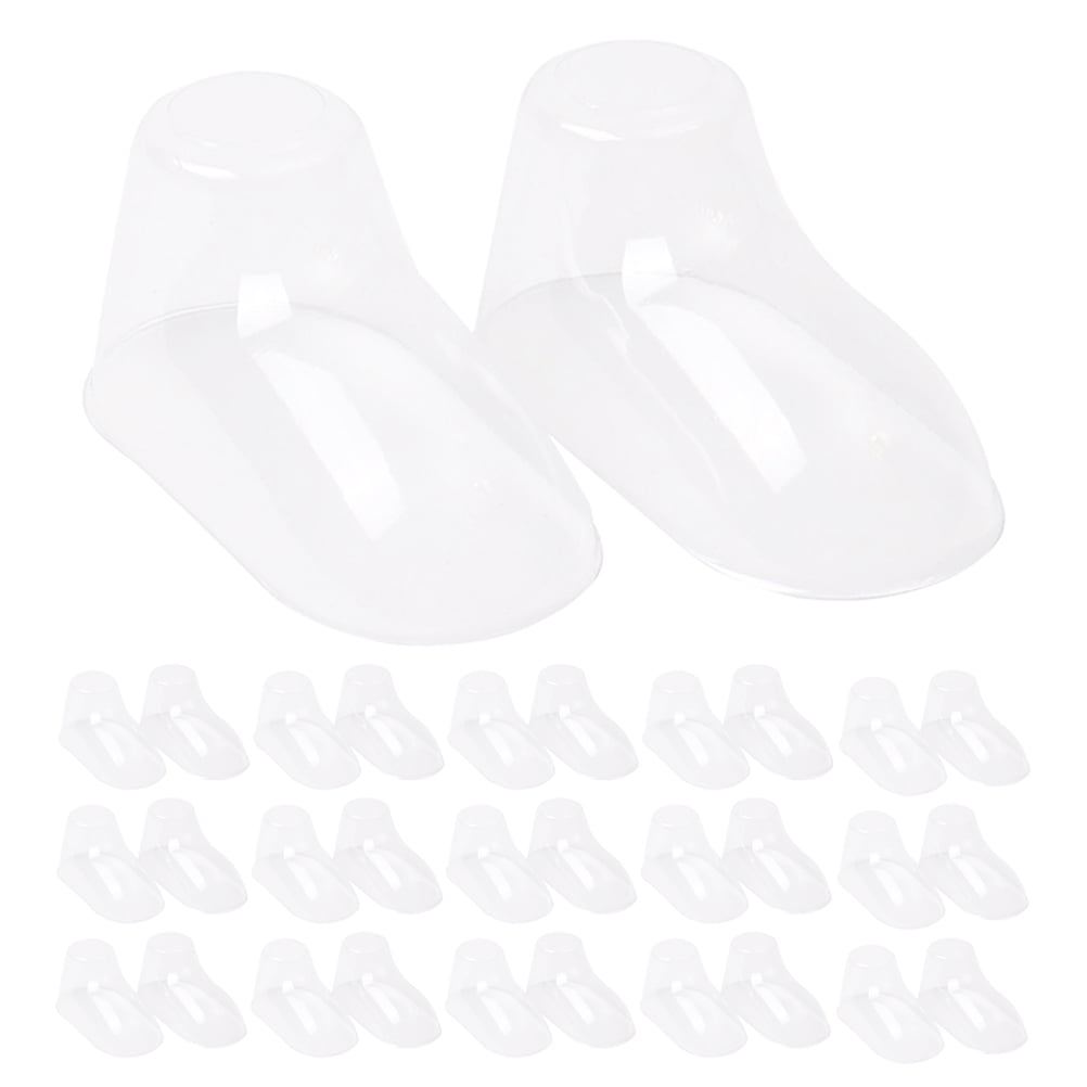 NIYANGLE Baby Booties Display Stand Transparent PVC 50Pcs - Walmart.com