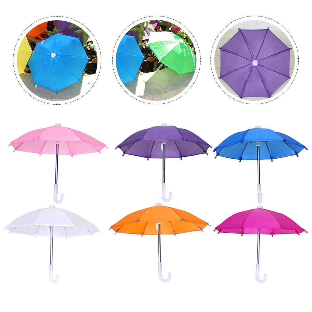 NIYANGLE 6Pcs Small Parasol for Artistic Atmosphere Addition in ...