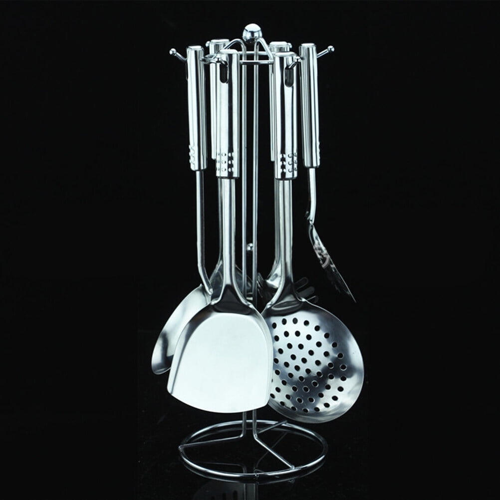 NIYANGLE 7Pcs Kitchen Tool Set Stainless Steel Non-Stick Dishwasher ...
