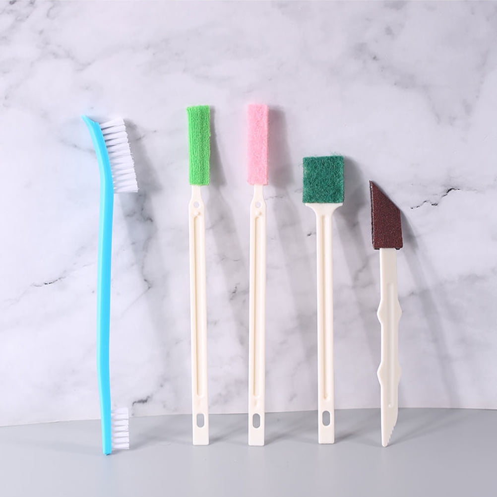 NIYANGLE 7Pcs Practical Design PP Plastic Cleaning Brushes for Bathroom ...