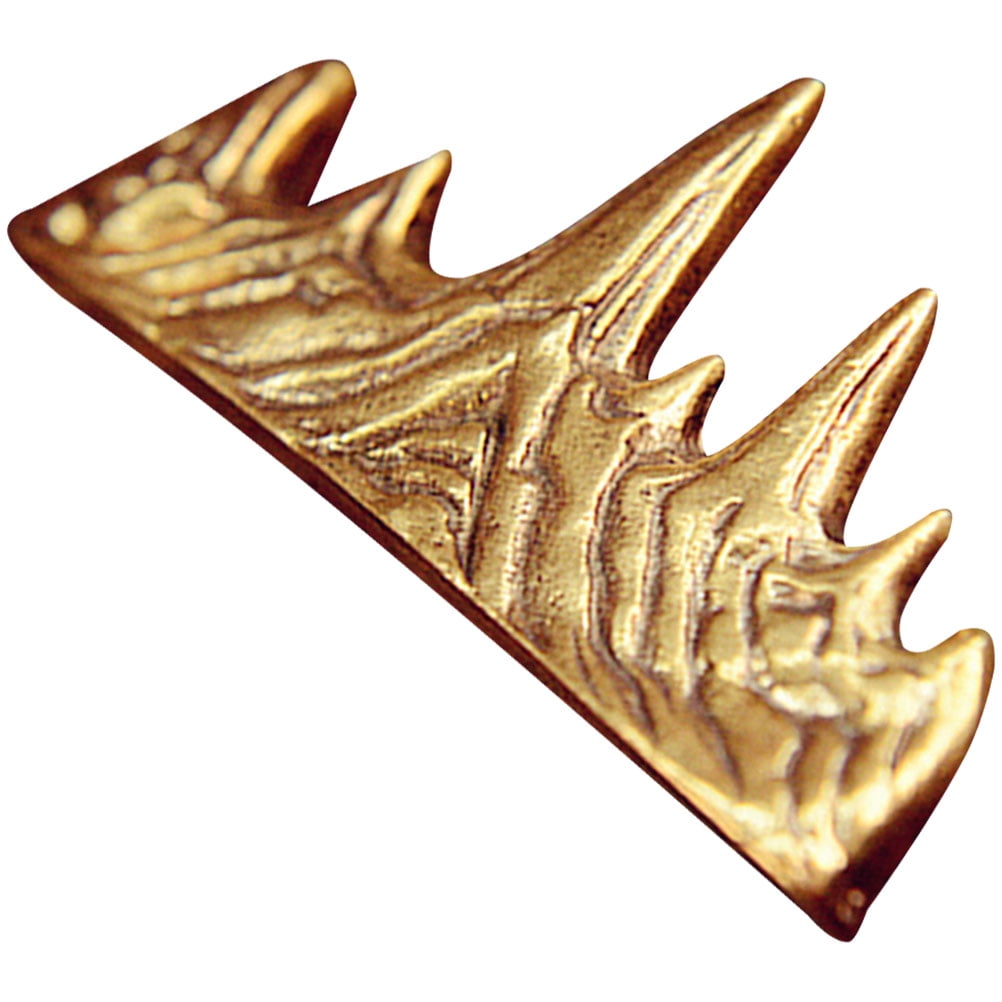 NIYANGLE Calligraphy Brush Rest 1Set Golden Brass Traditional Design ...