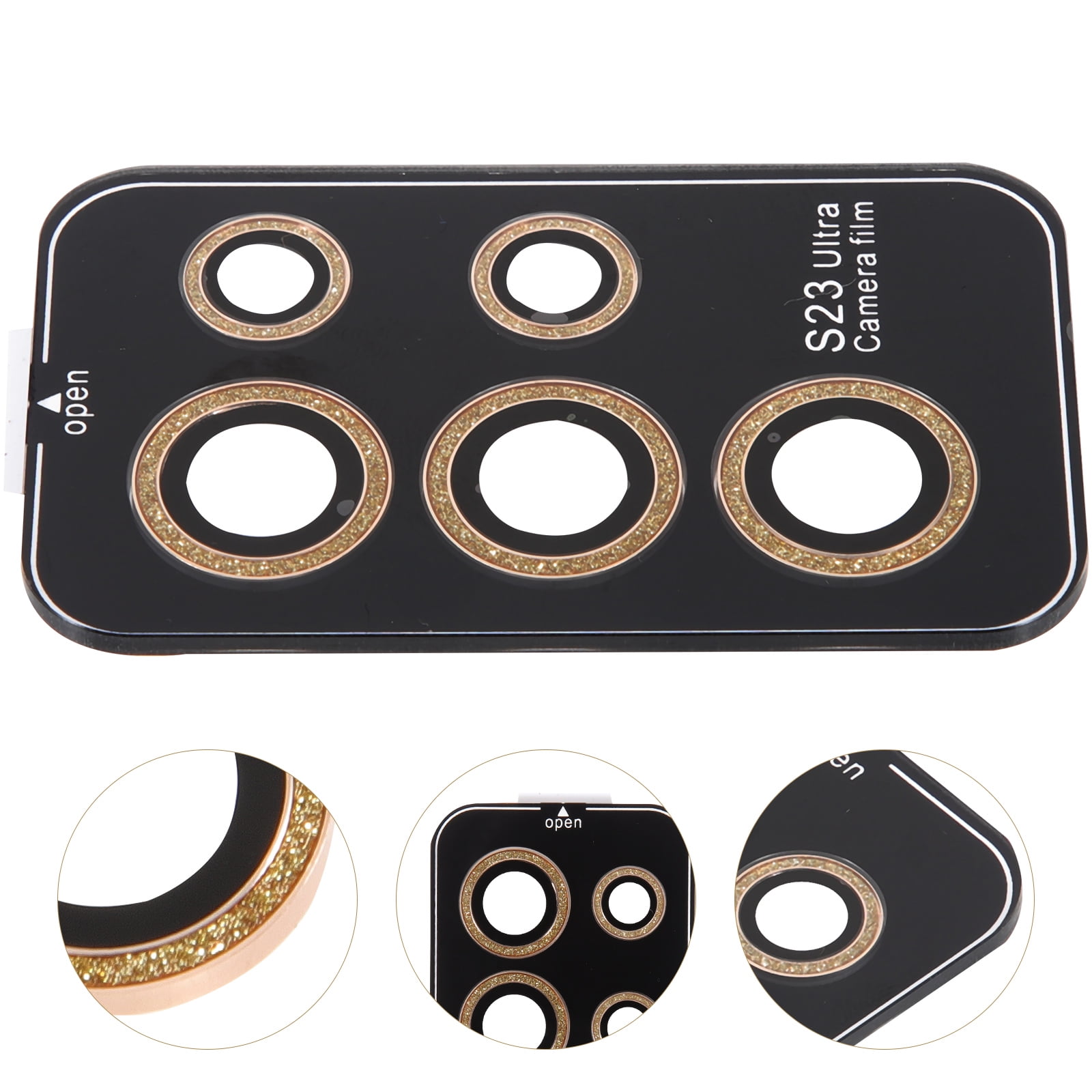 NIYANGLE Coating Technology S23 Ultra Camera Lens Protector 1Set Round ...