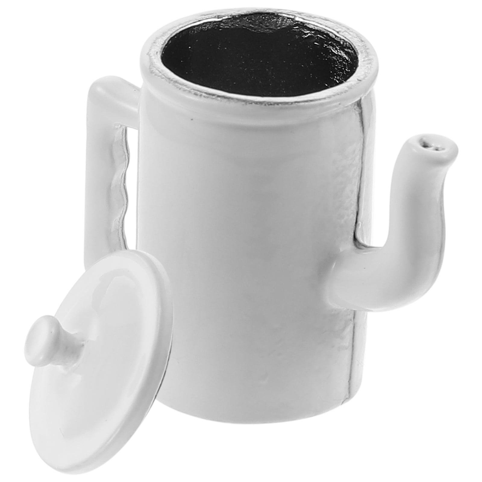 NIYANGLE Miniature Coffee Pot 1Pack Small for Mini House Layout Decor ...