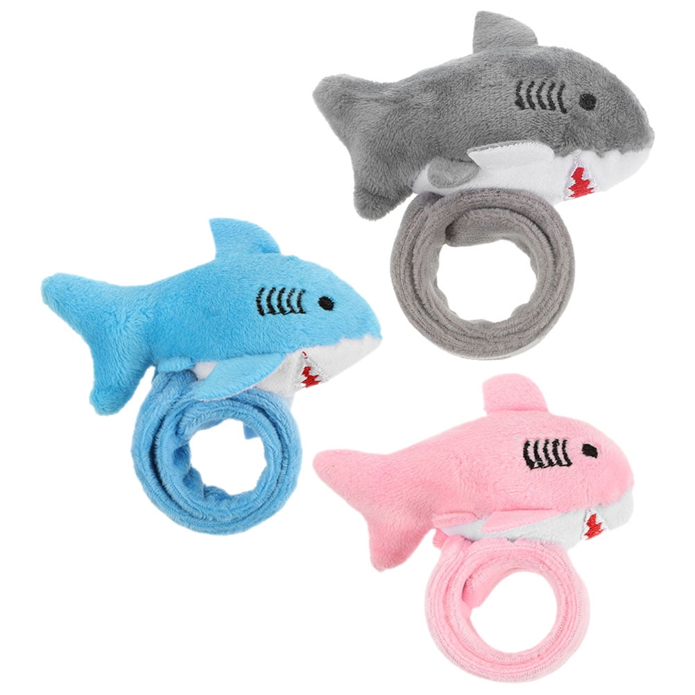 NIYANGLE Stuffed Animal Slap Bracelet Toy for Kids Birthday Party 3Pcs ...