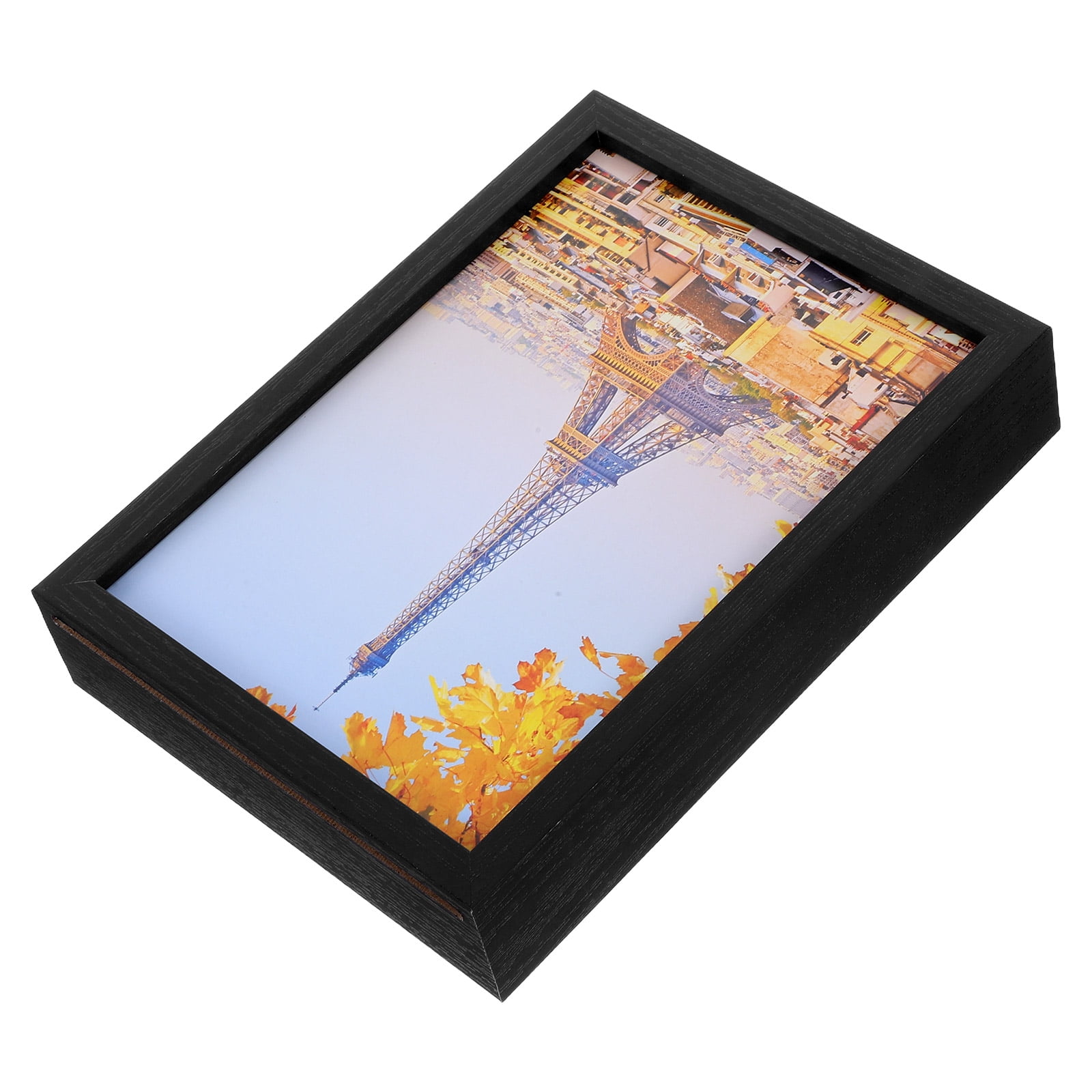 NIYANGLE Travel Shadow Box 1Pcs Wooden Rectangular Hidden Wall Frame ...
