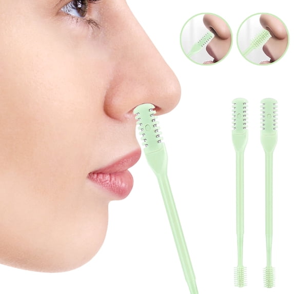 NIZELUK 2-in-1 Nasal Hair Cutter, Manual Stainless Steel Nose and Ear ...
