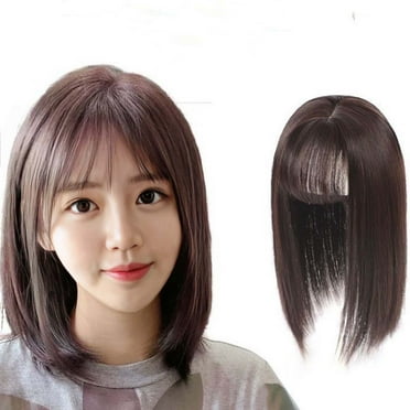 Real Hair Mini Top Core Patch Real Hair Woman Hair Hair Wig Patch ...