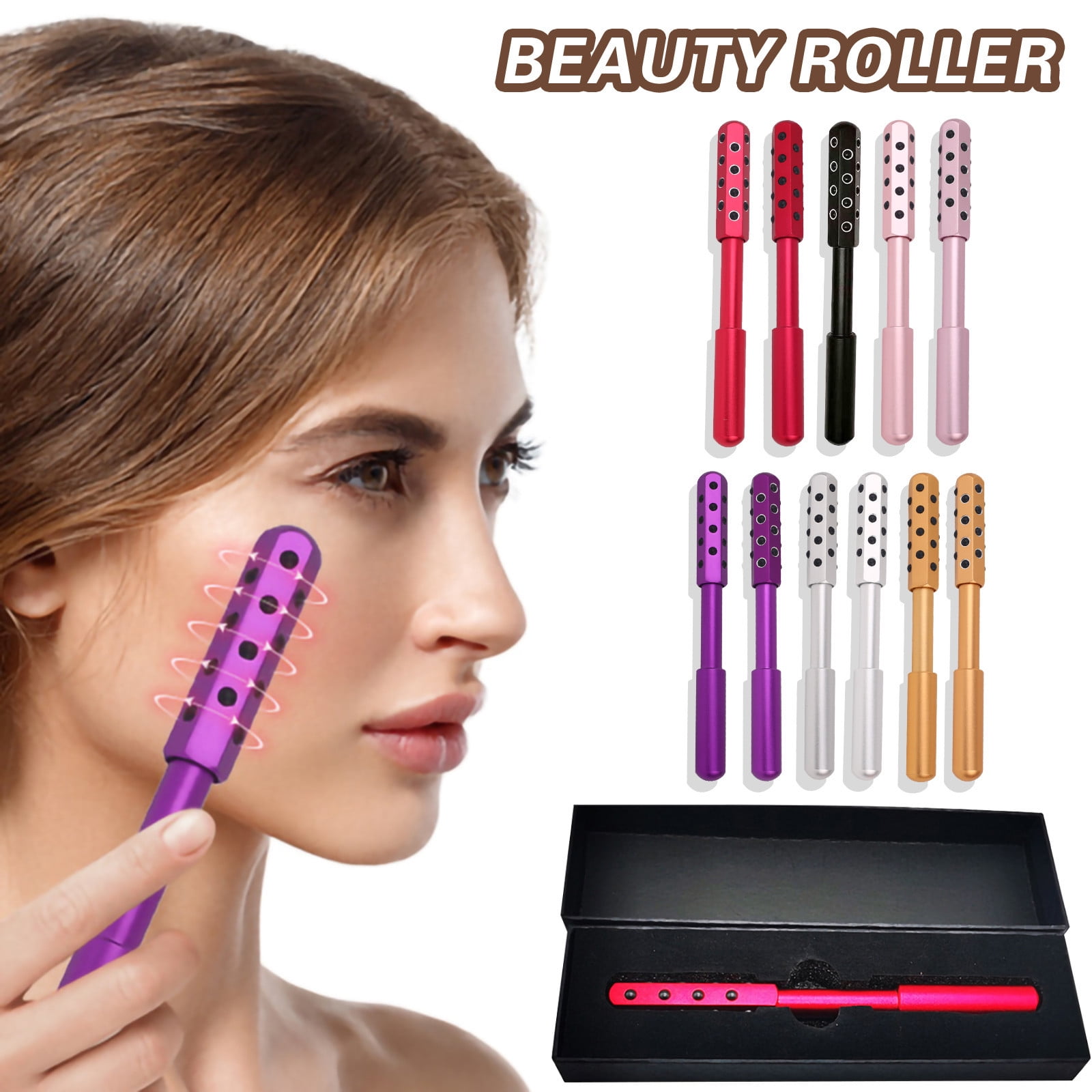 NIZELUK Beauty Stick Face Lift Massage – 24K Gold Stick for Facial ...