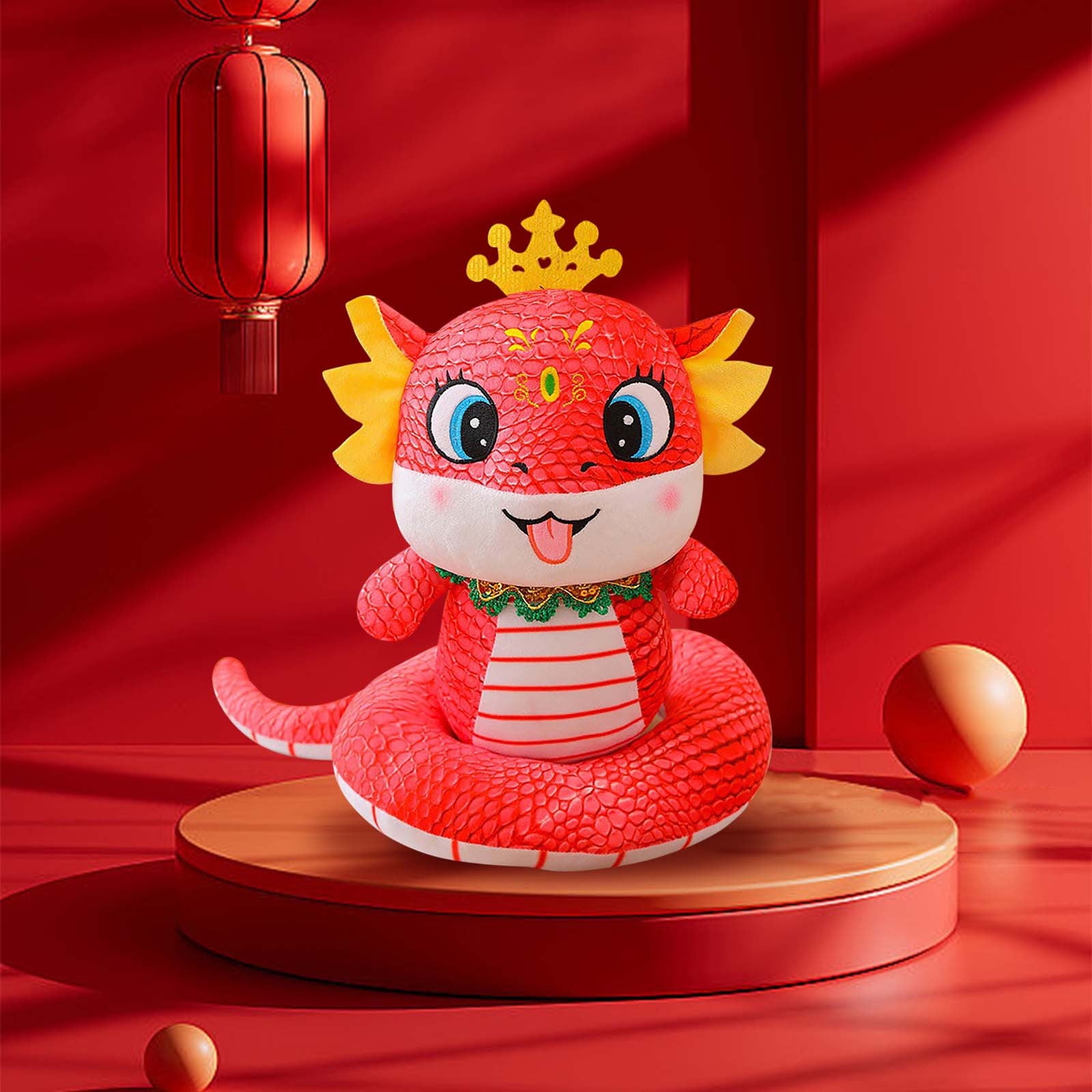 NIZELUK Clearance 2025 New Snake Year Doll, Lucky Snake Plush Toy ...