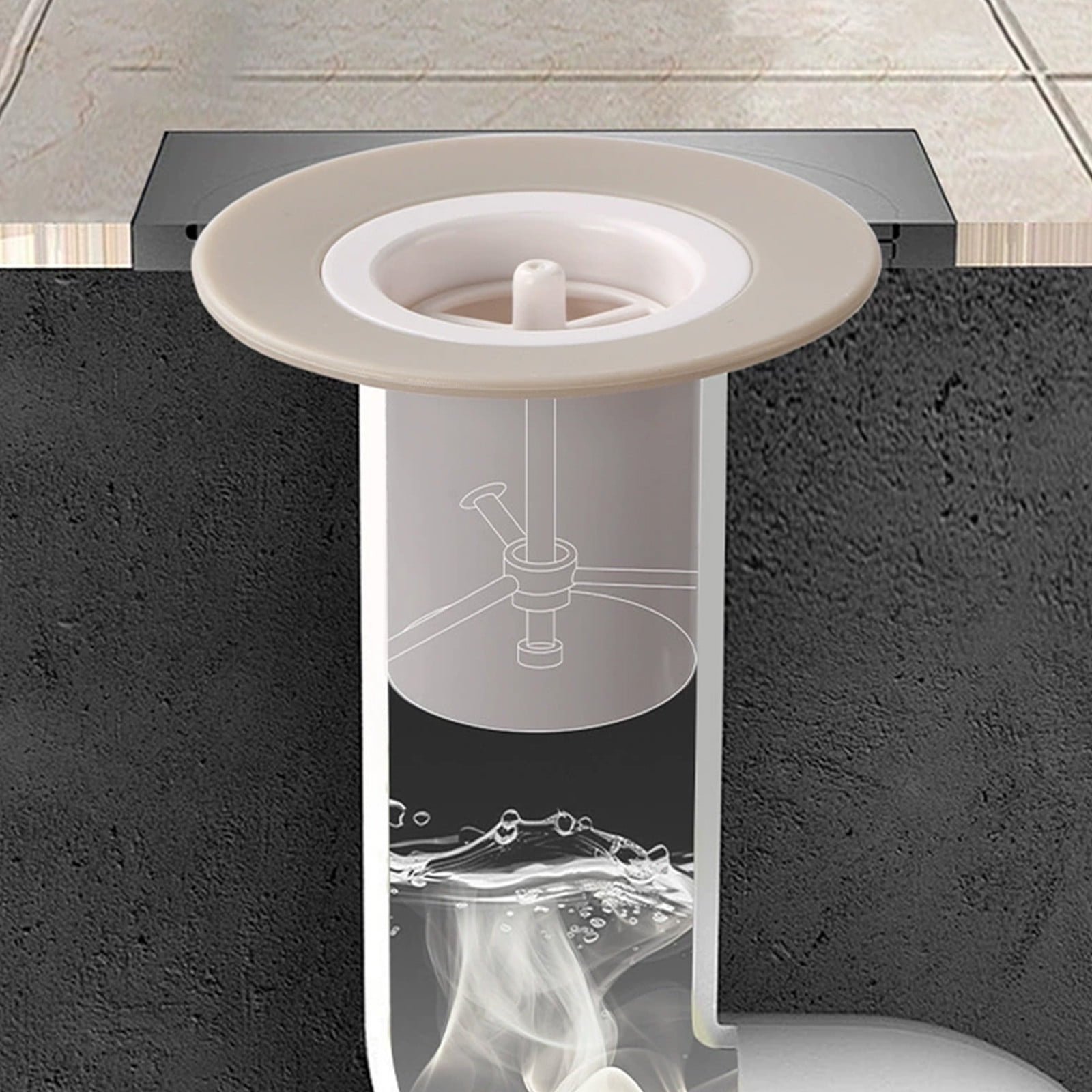 NIZELUK Clearance Shower Drain Strainer, Odor and Clogging Prevention ...