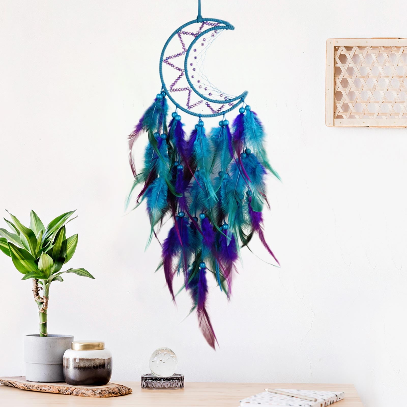 NIZELUK Dreamcatcher Hanging Decorations, Wind Chimes, Ins Mori Style ...