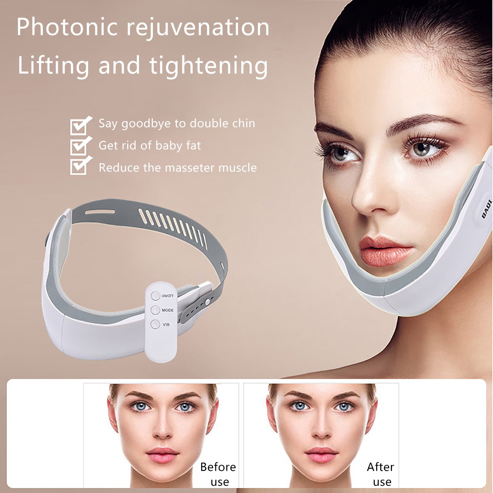 NIZELUK Face Slimmer Beauty Instrument, V Face Lifting and Tightening ...