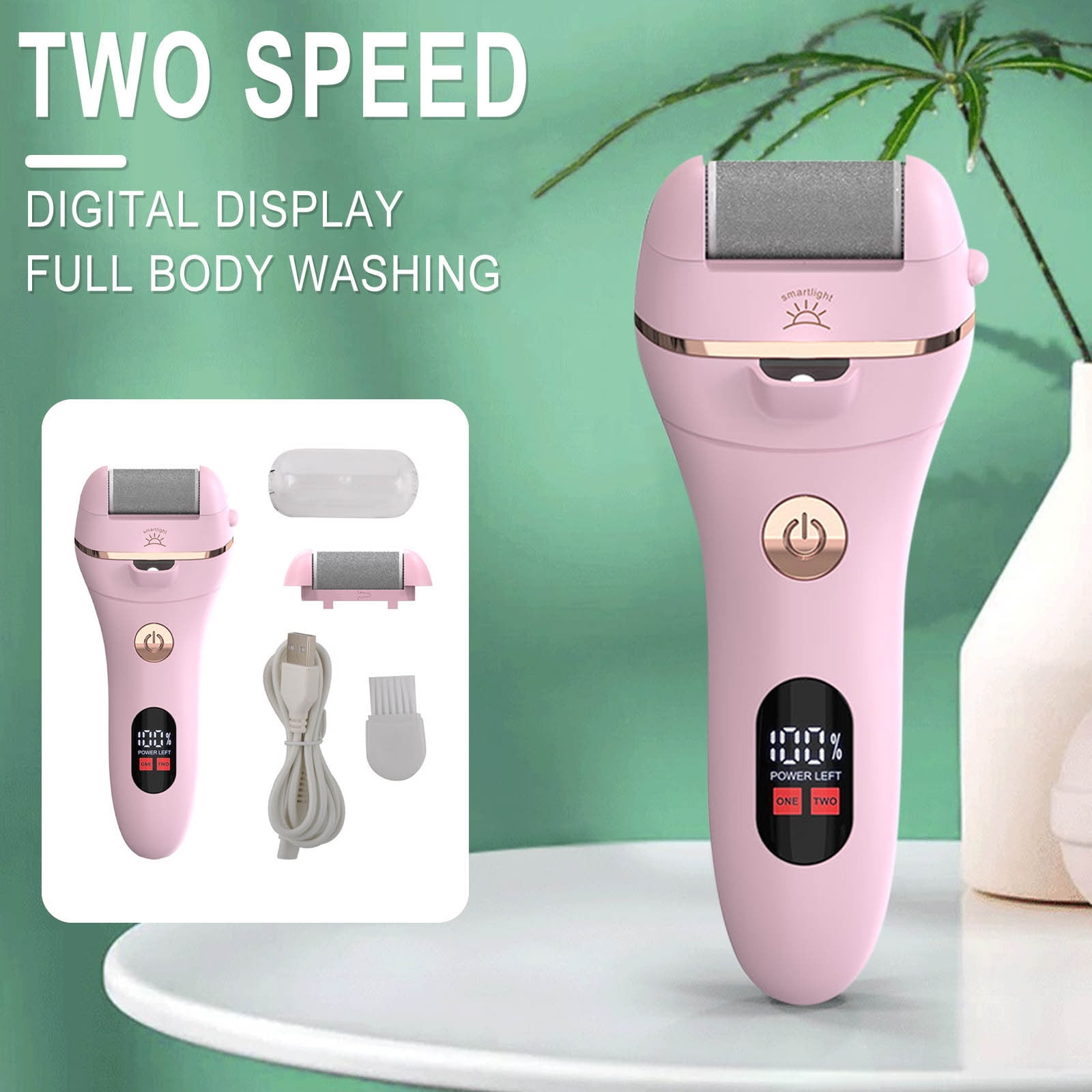 NIZELUK Foot Grinder Pedicure Callus Remover, Digital Foot Peeling ...